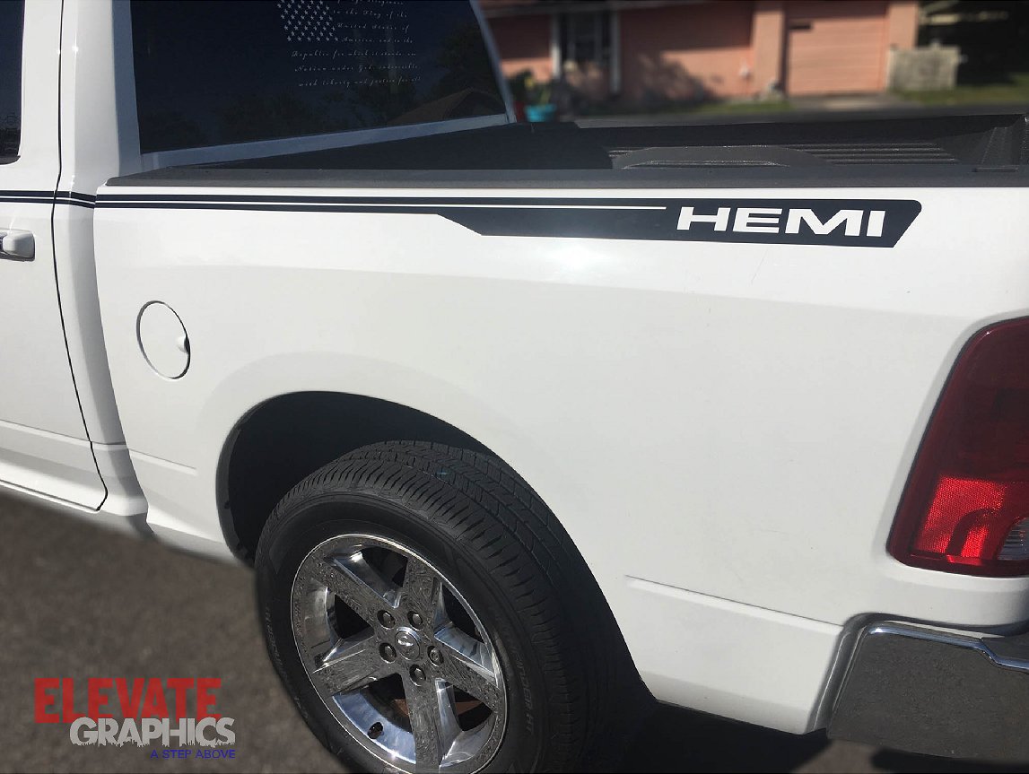 Ram 1500 3m Vinyl Stripes, OEM Style Graphics, Custom Stickers, And ...