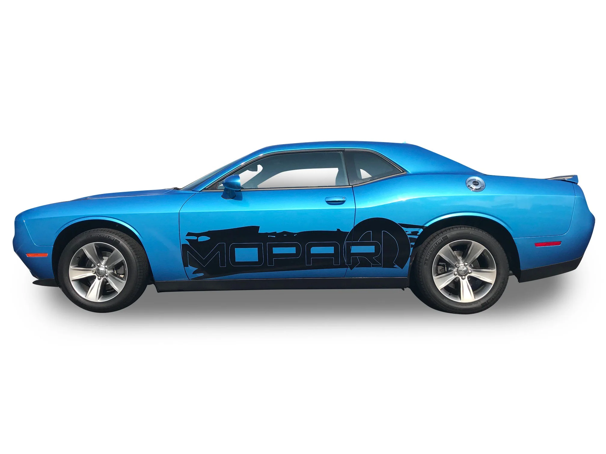 Dodge Challenger Side Boost Stripes: Auto Vinyl Graphics 3M Decals and ...