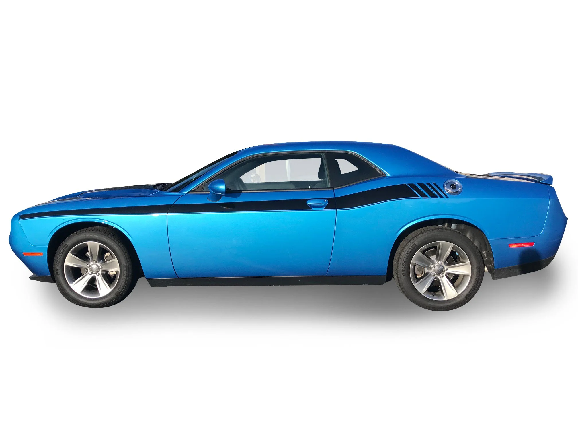 Dodge Challenger Side Boost Stripes: Auto Vinyl Graphics 3M Decals and ...