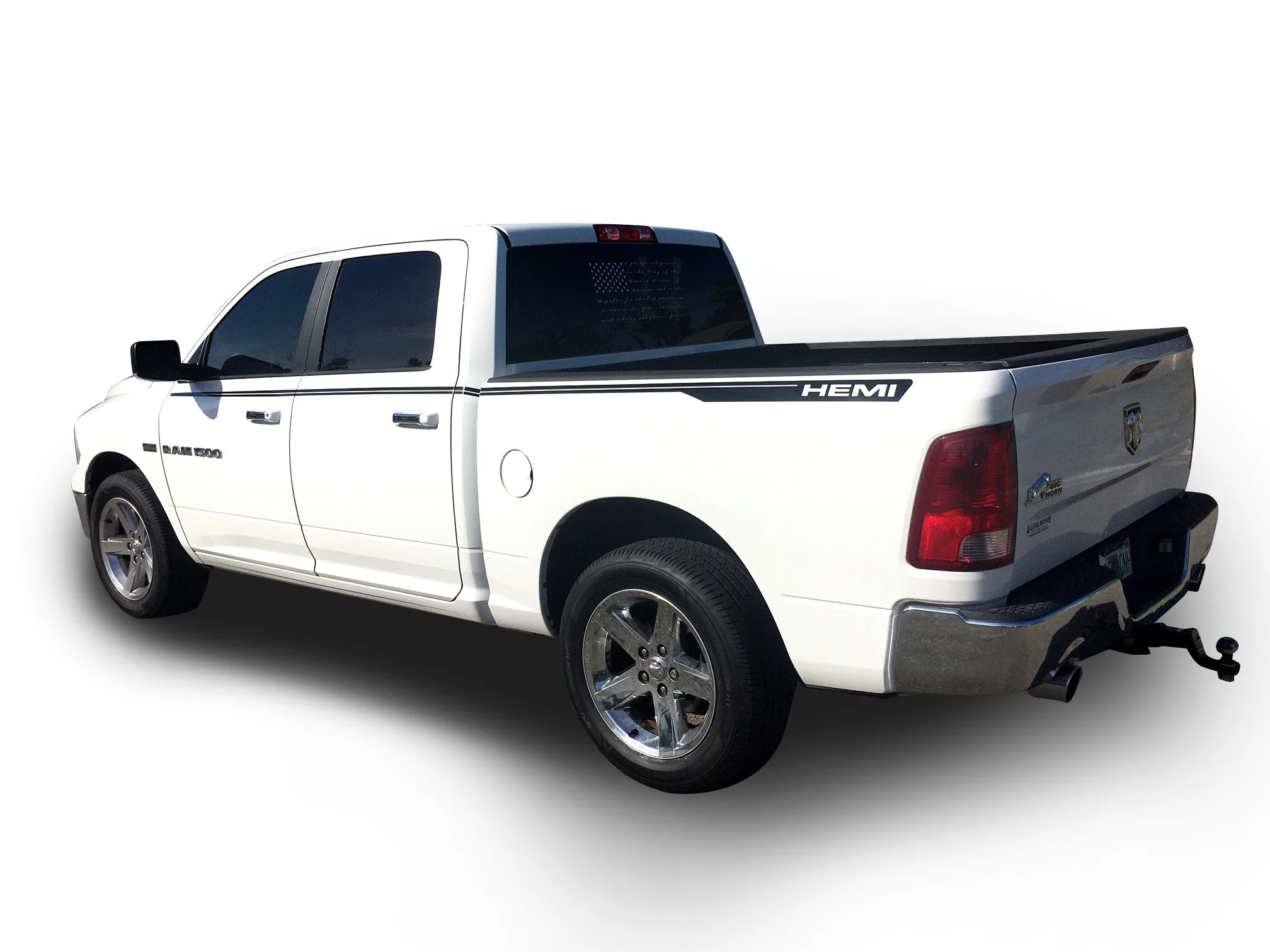 Dodge Ram 1500 Hood Spear Stripes: Auto Vinyl Graphics 3M Decals And ...