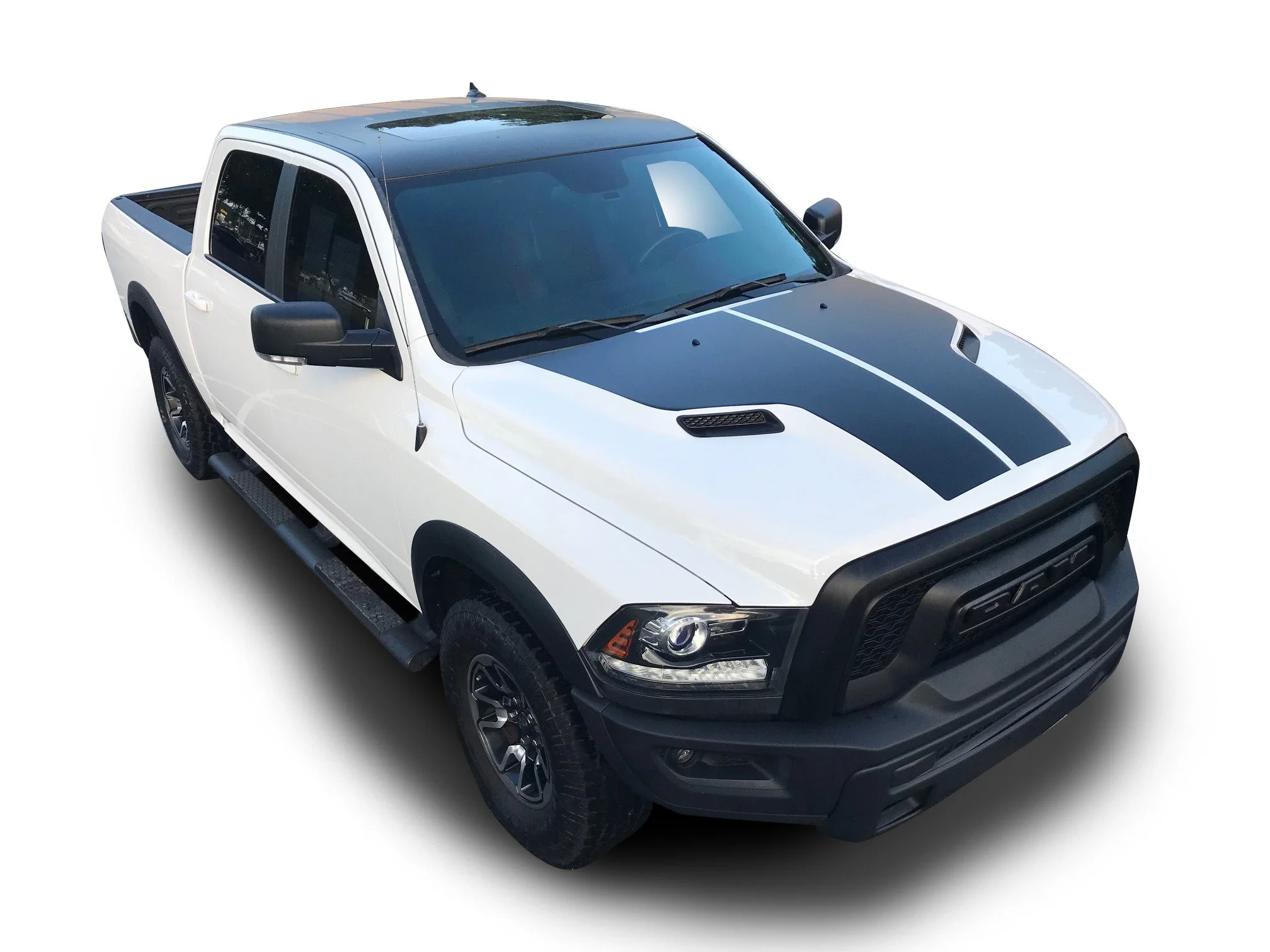 Ram 1500 Side Hockey Hawk Stripes: Auto Vinyl Graphics 3M Decals And ...