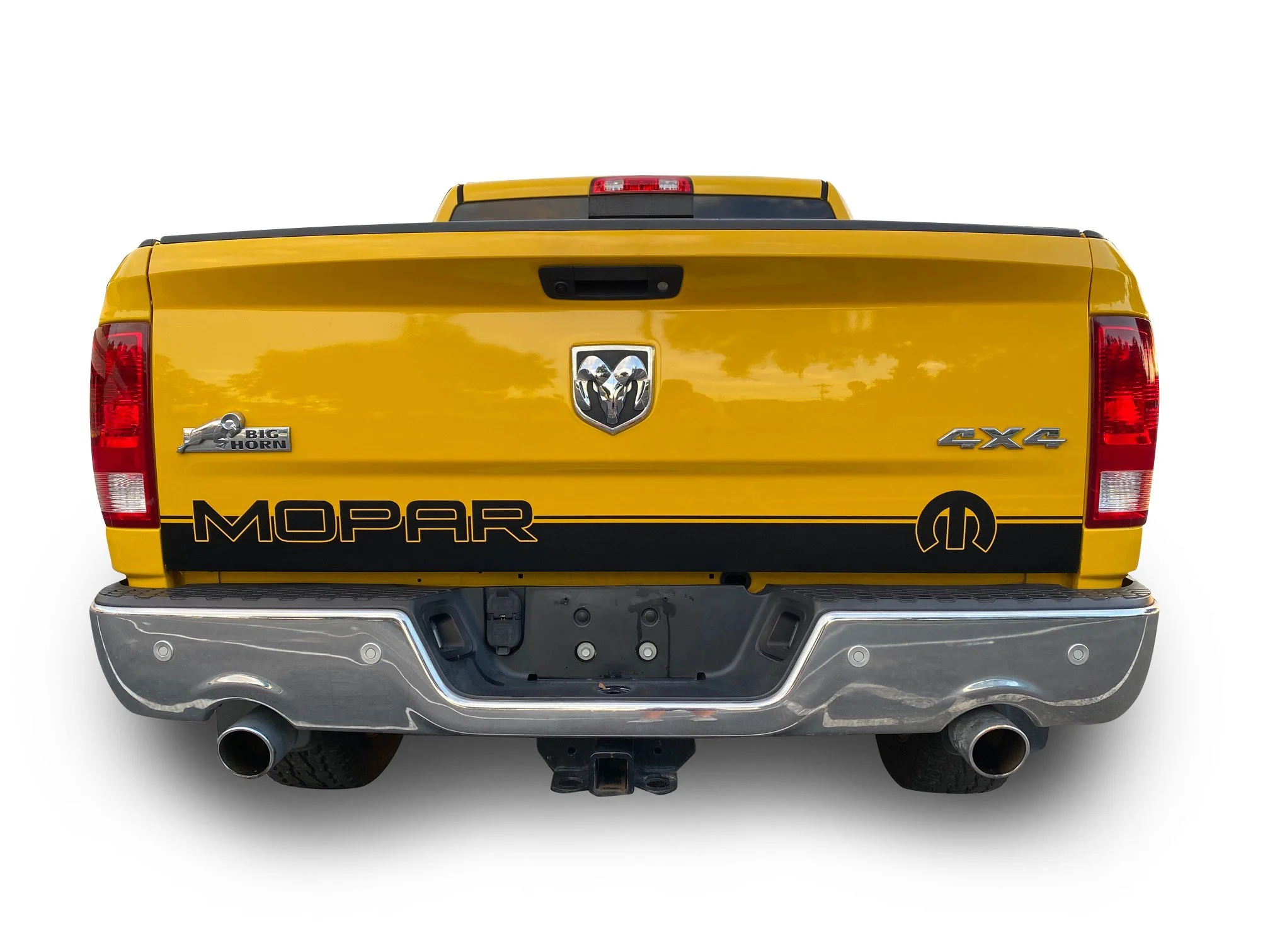 Dodge Ram 1500 Side Hash Mark Double Bar Stripes: Auto Vinyl Graphics ...