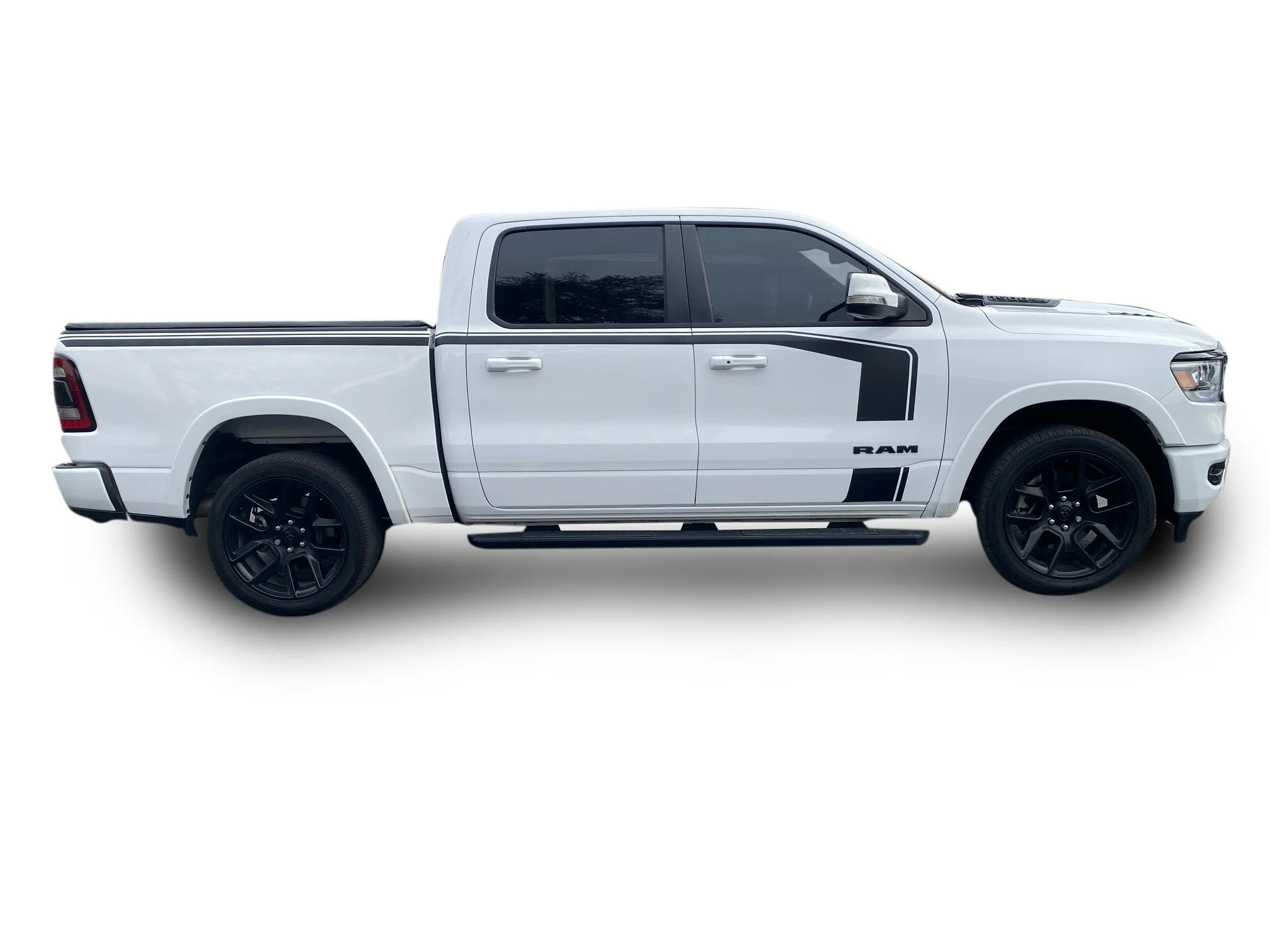 Dodge Ram 1500 Rocker Dash Stripes: Auto Vinyl Graphics 3M Decals And ...