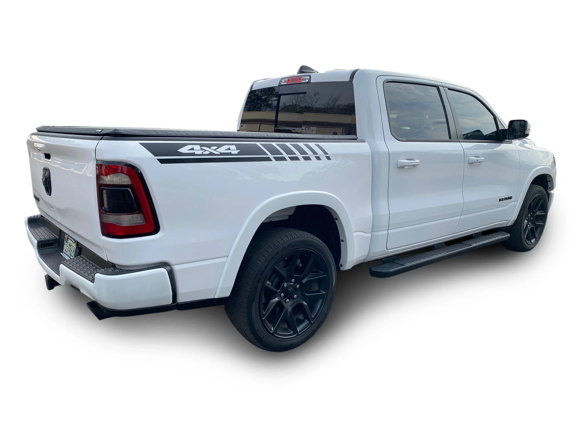 Dodge Ram 1500 Side Hash Mark Double Bar Stripes: Auto Vinyl Graphics ...