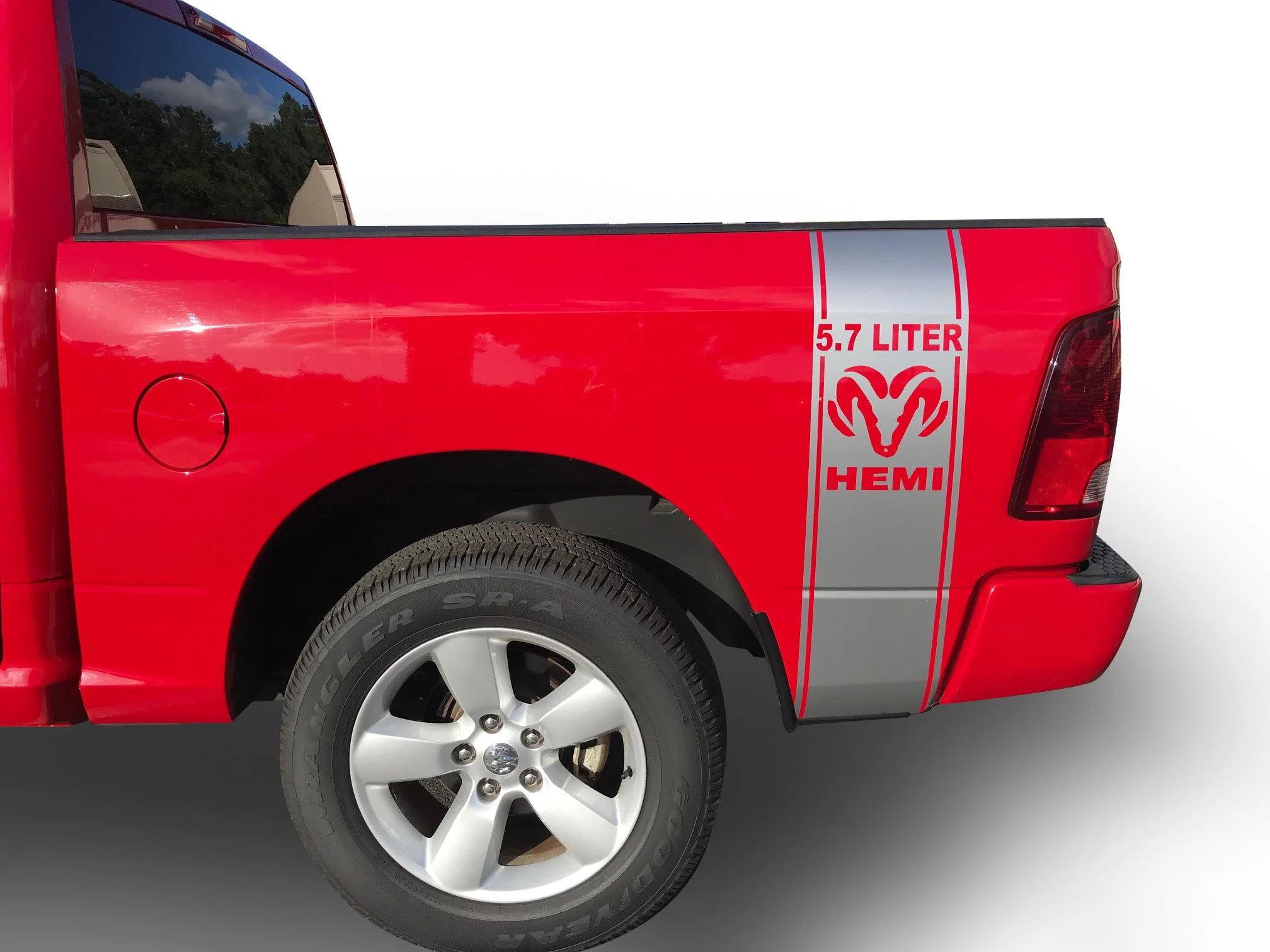 Dodge Ram 2500/3500 Rocker Dash Stripes: Auto Vinyl Graphics 3M Decals ...