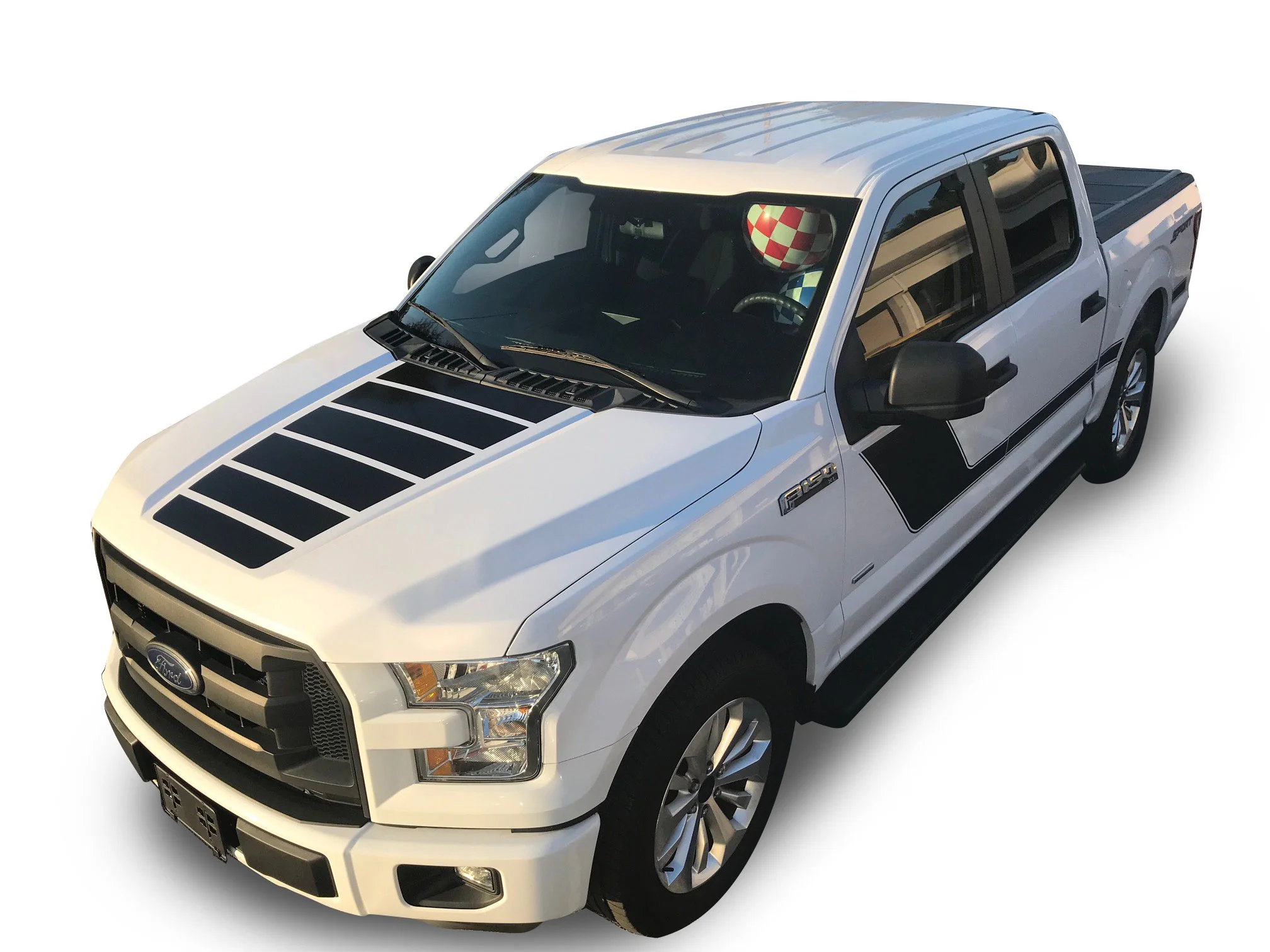 Ford F-150 Center Hood Stripes: Auto Vinyl Graphics 3M Decals And OEM ...