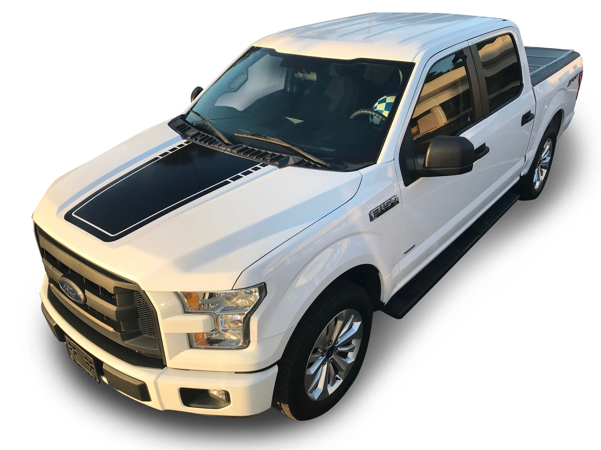 Ford F-150 Center Hood Stripes: Auto Vinyl Graphics 3M Decals And OEM ...