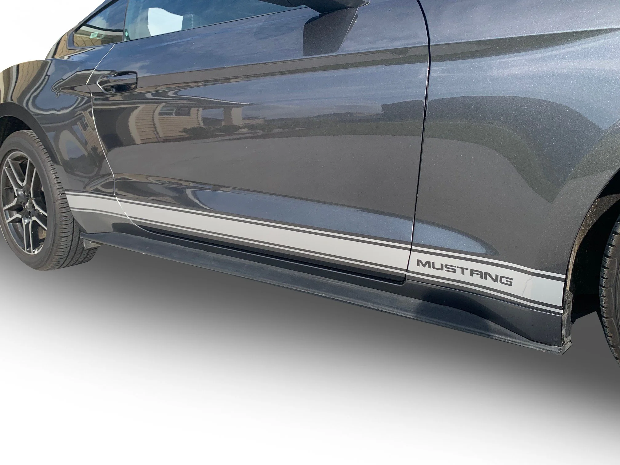 Ford Mustang Side Freedom Stripes: Auto Vinyl Graphics 3M Decals And ...