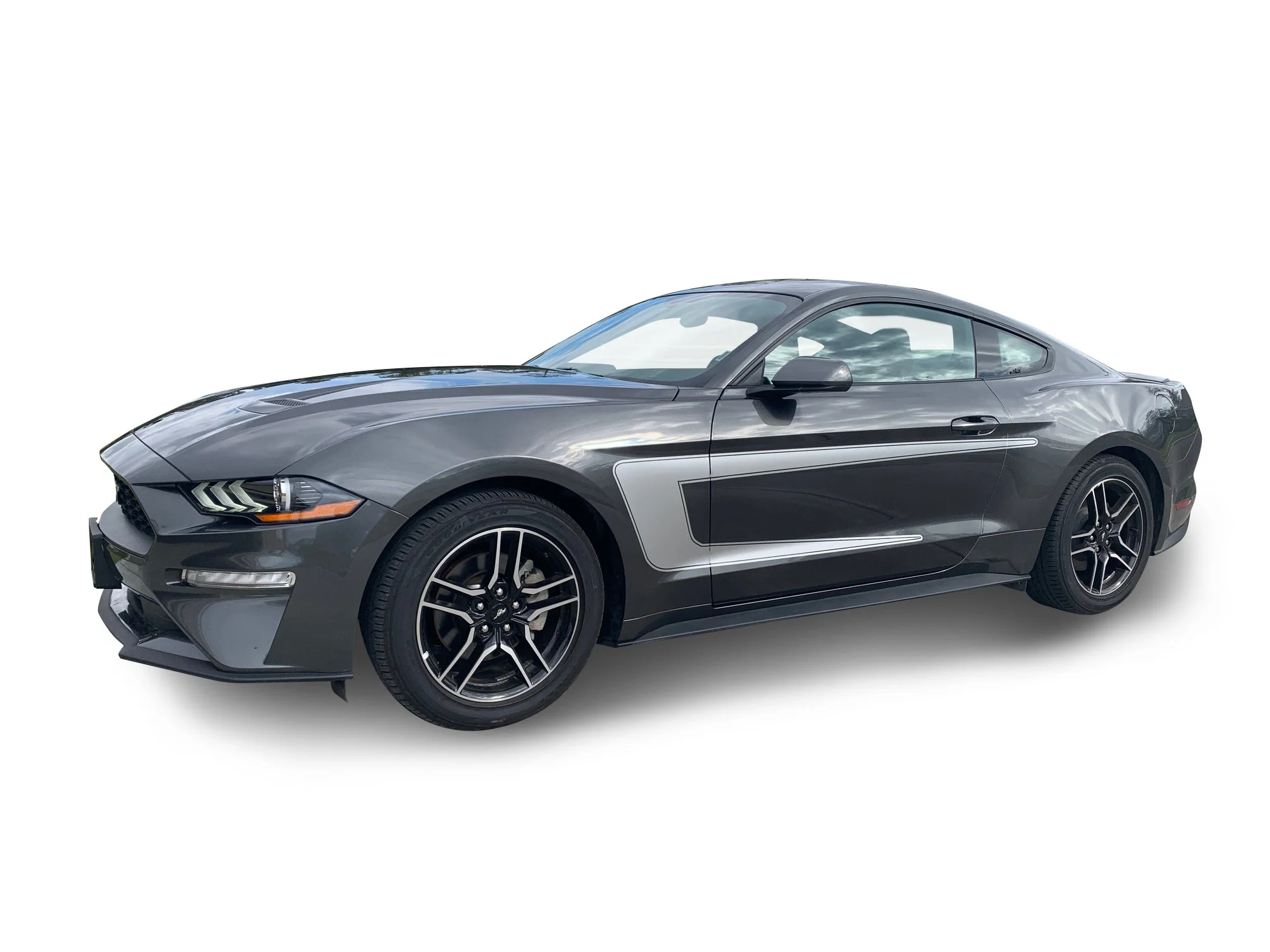Ford Mustang Side Freedom Stripes: Auto Vinyl Graphics 3M Decals And ...