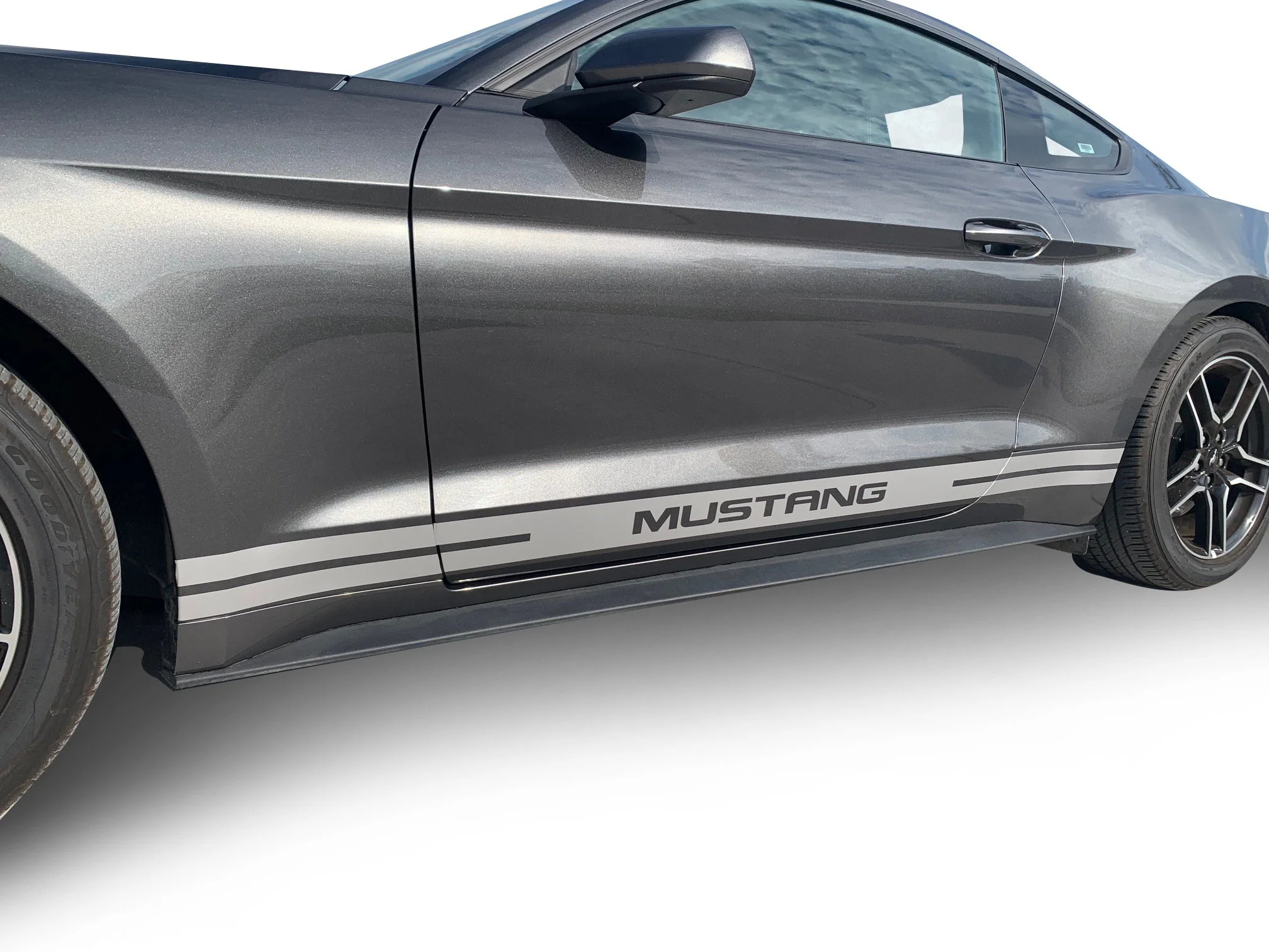 Ford Mustang Side Rocker Stag Stripes: Auto Vinyl Graphics 3M Decals ...