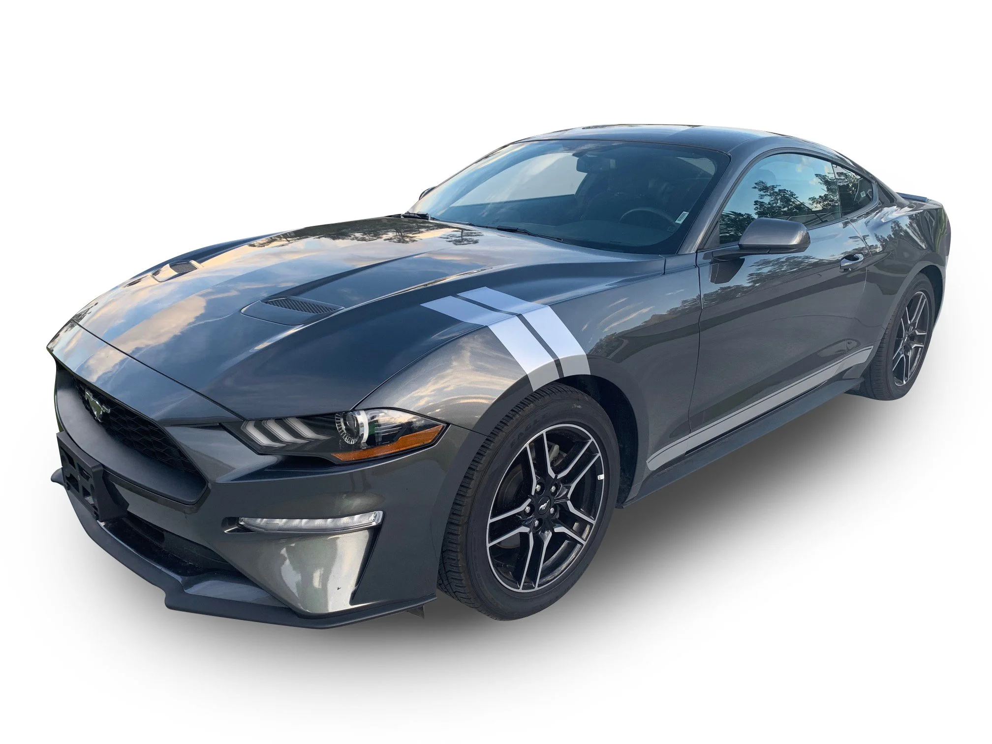 Ford Mustang Side Freedom Stripes: Auto Vinyl Graphics 3M Decals And ...