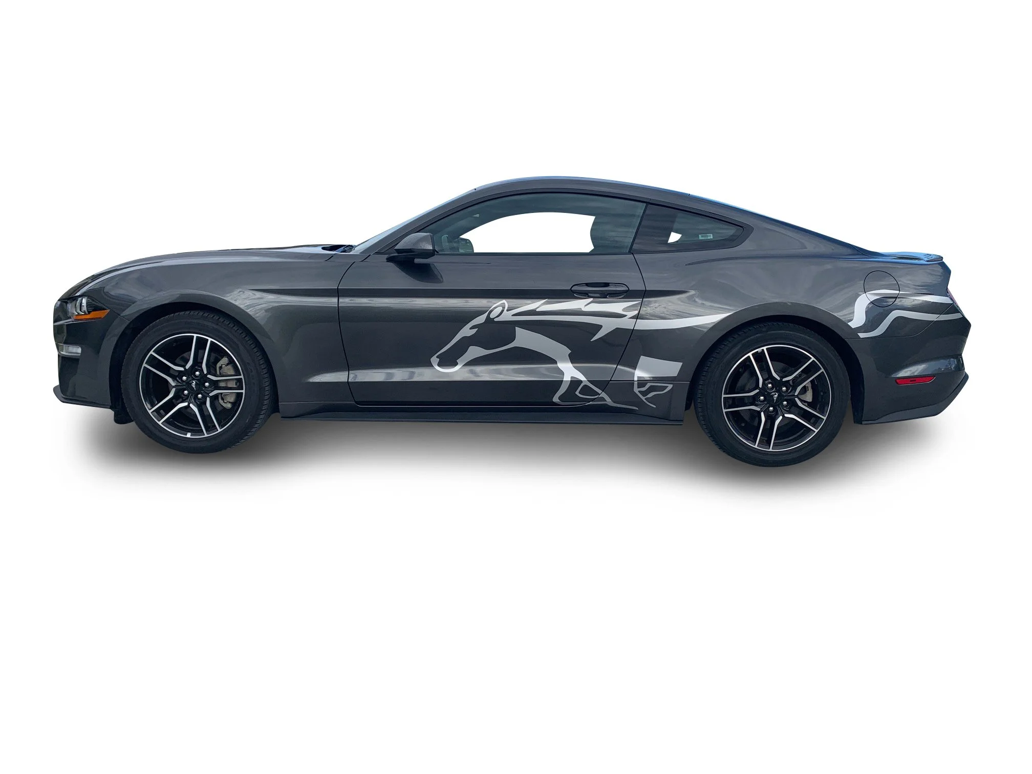 Ford Mustang Side Rocker Stag Stripes: Auto Vinyl Graphics 3M Decals ...