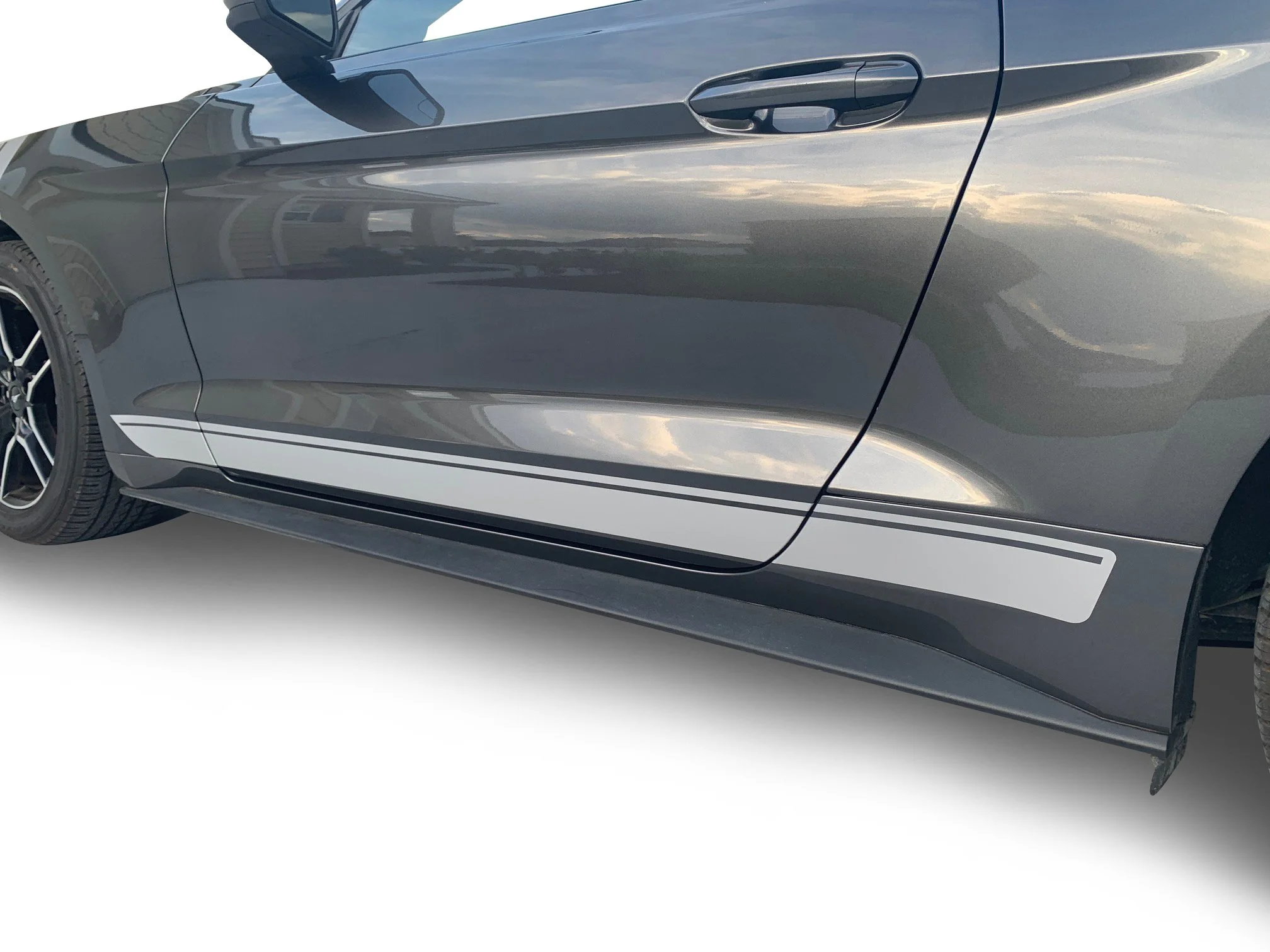 Ford Mustang Side Freedom Stripes: Auto Vinyl Graphics 3M Decals And ...