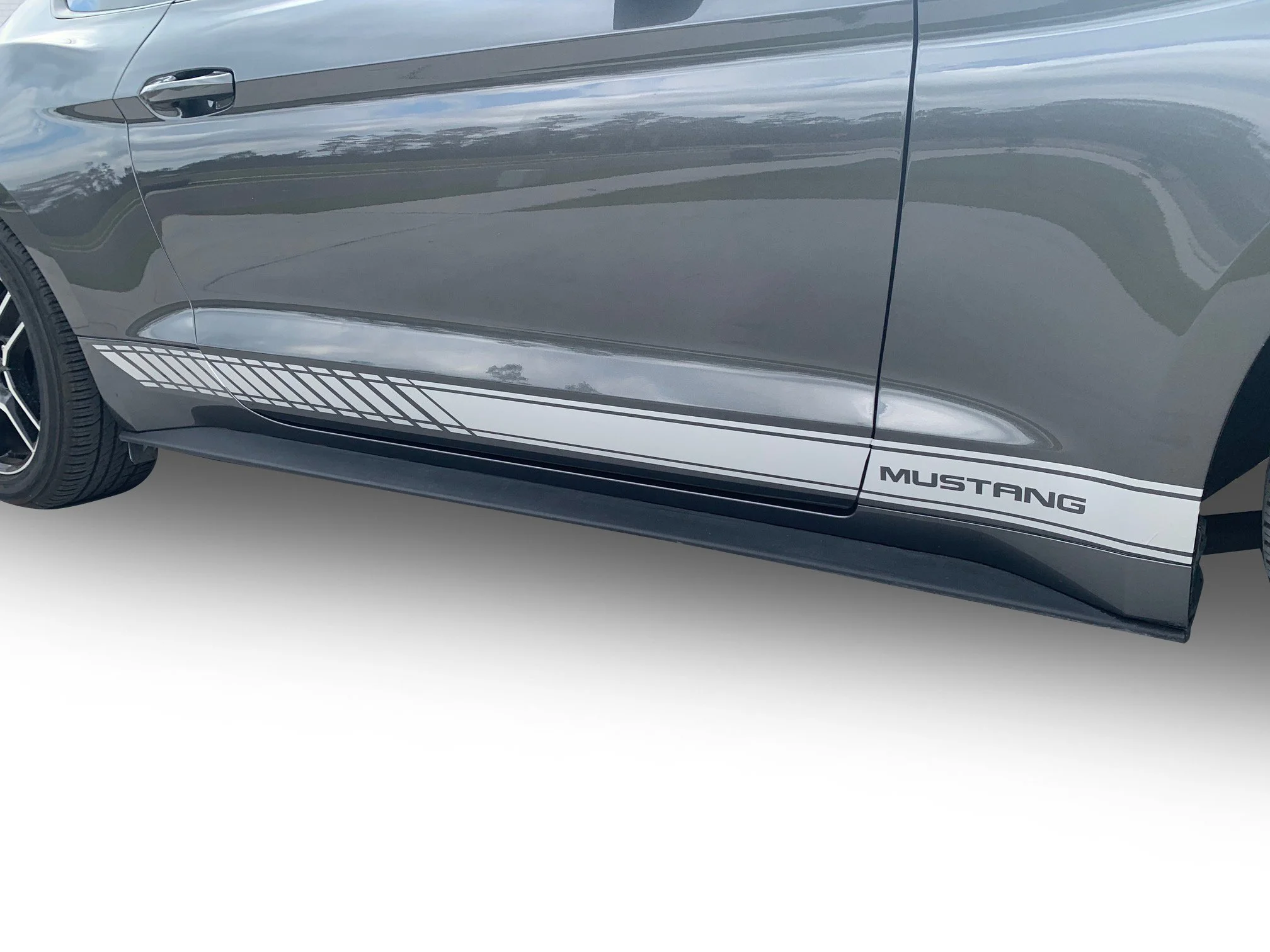 Ford Mustang Side Freedom Stripes: Auto Vinyl Graphics 3M Decals And ...