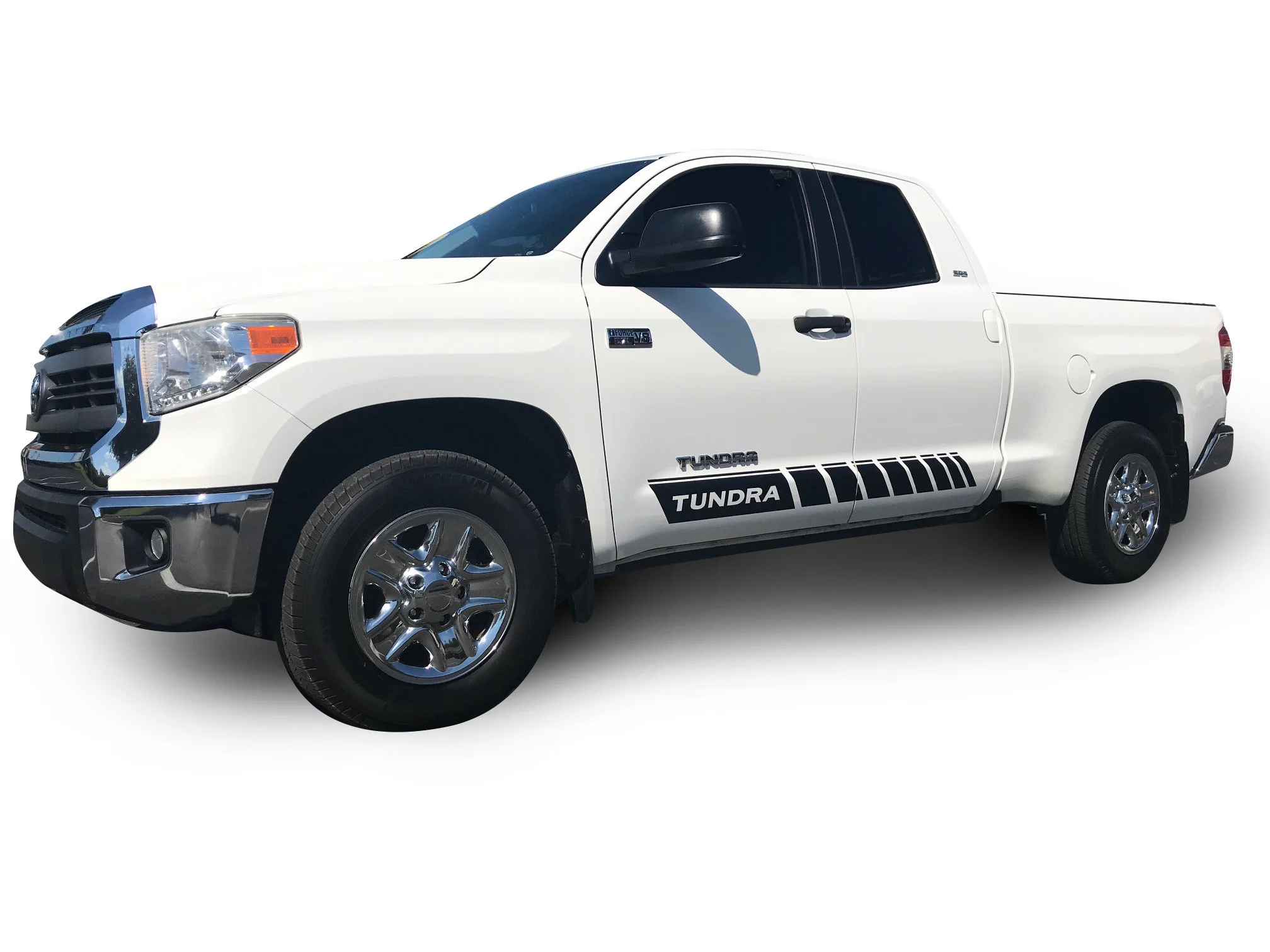 Toyota Tundra Side Rocker Two Stripes: Auto Vinyl Graphics 3M Decals ...