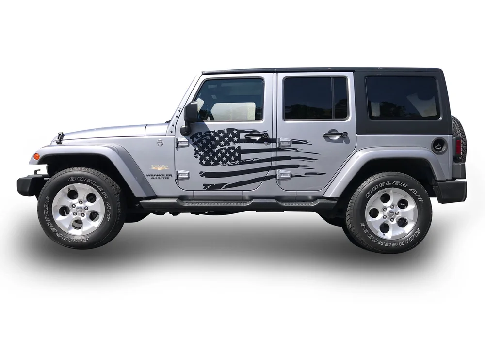 Jeep Wrangler 3m Vinyl Stripes OEM Style Graphics, Custom Stickers, And ...