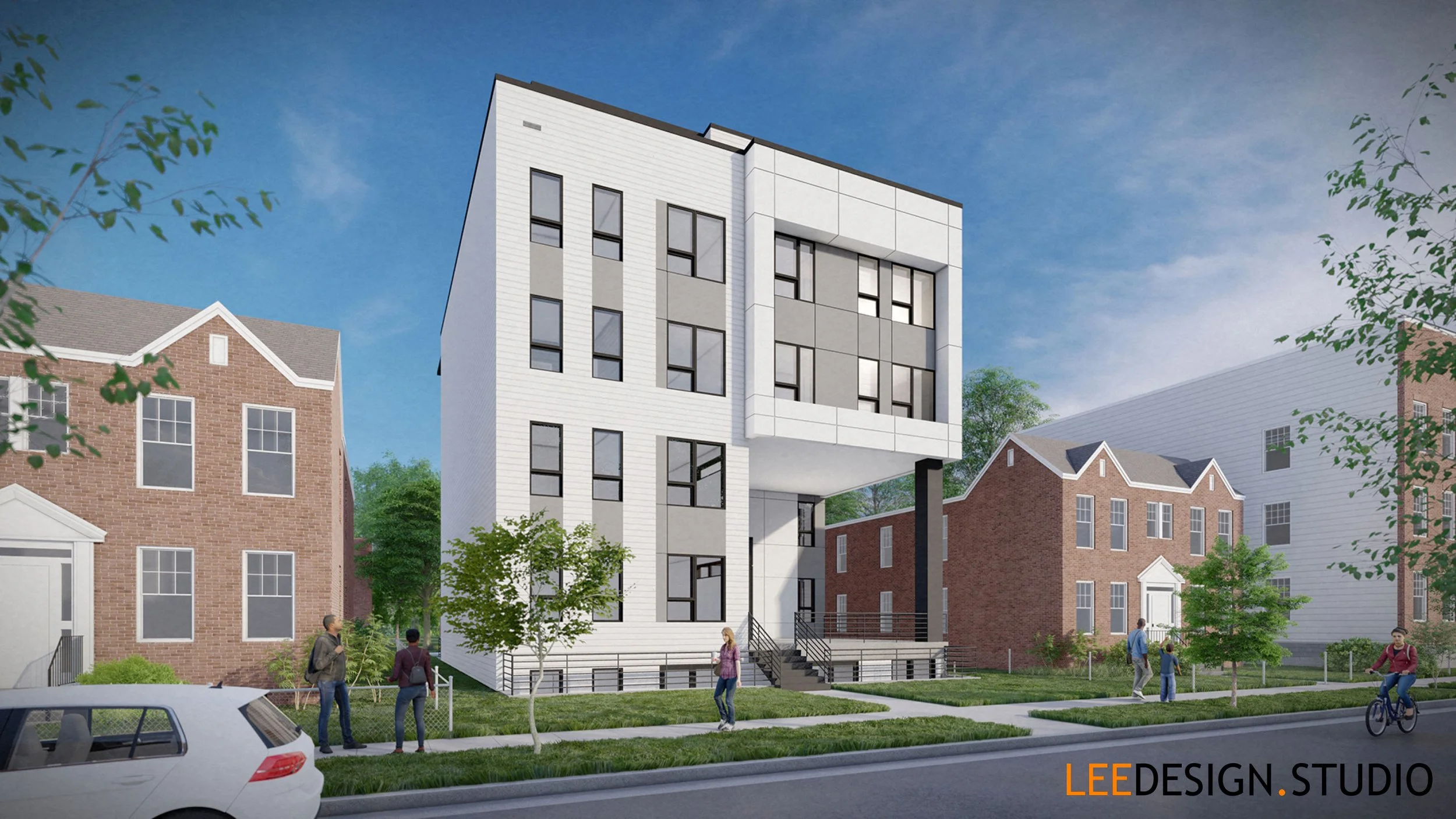 21st Place Flats Commercial Project Custom Architecture + Design in ...