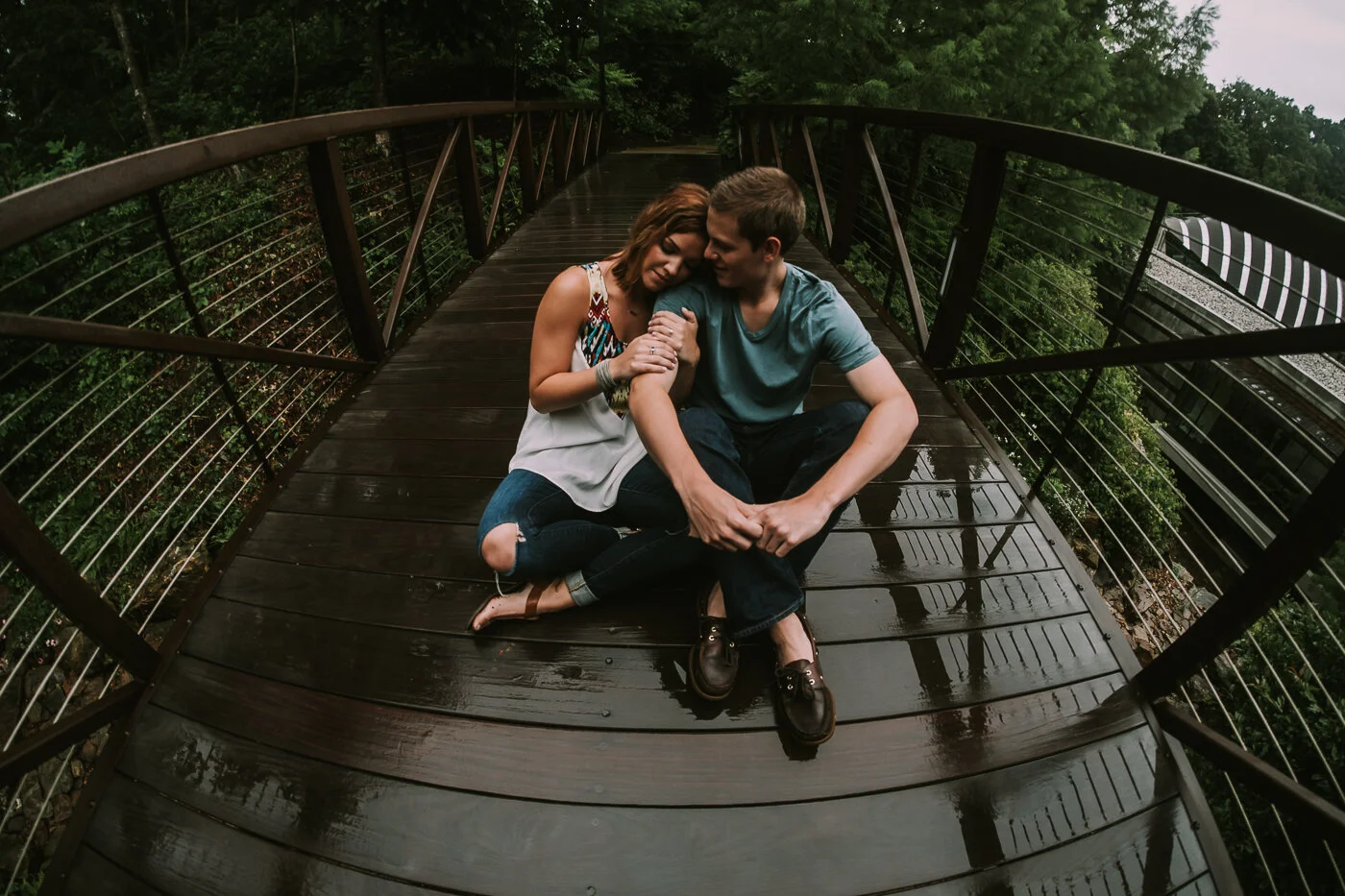 PLAYING IN THE RAIN. CAMI + SAM'S CONNECTION SESSION