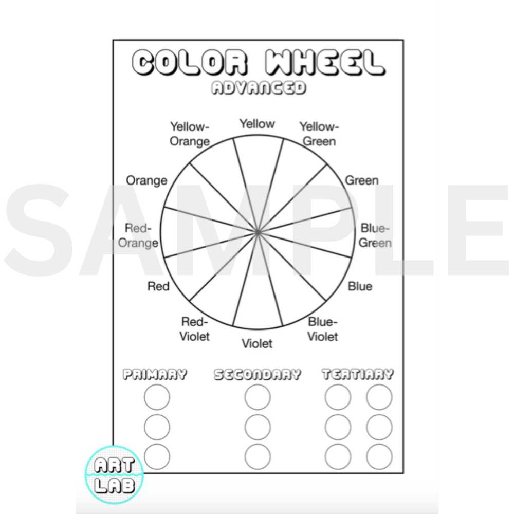 Primary Color Wheel Worksheet primary-color-wheel-worksheet