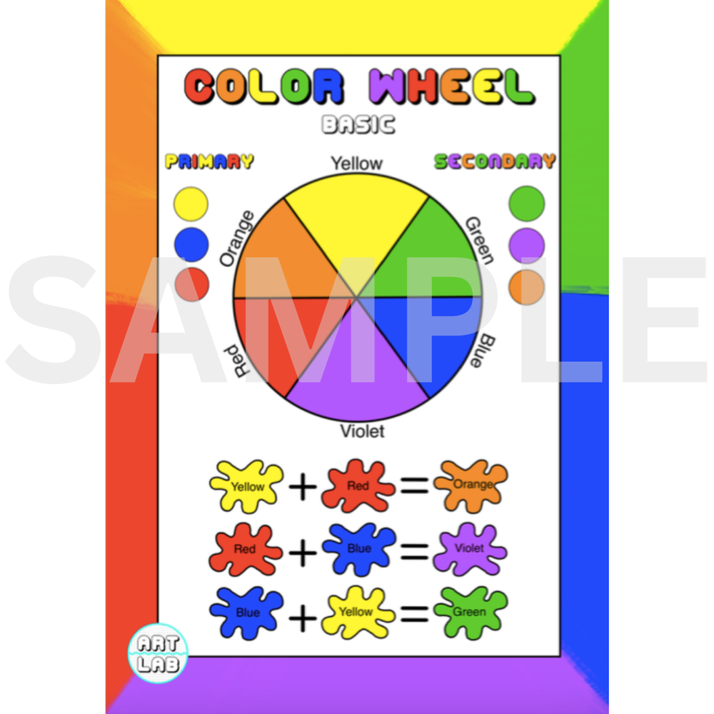 Color Wheel Chart For Kids