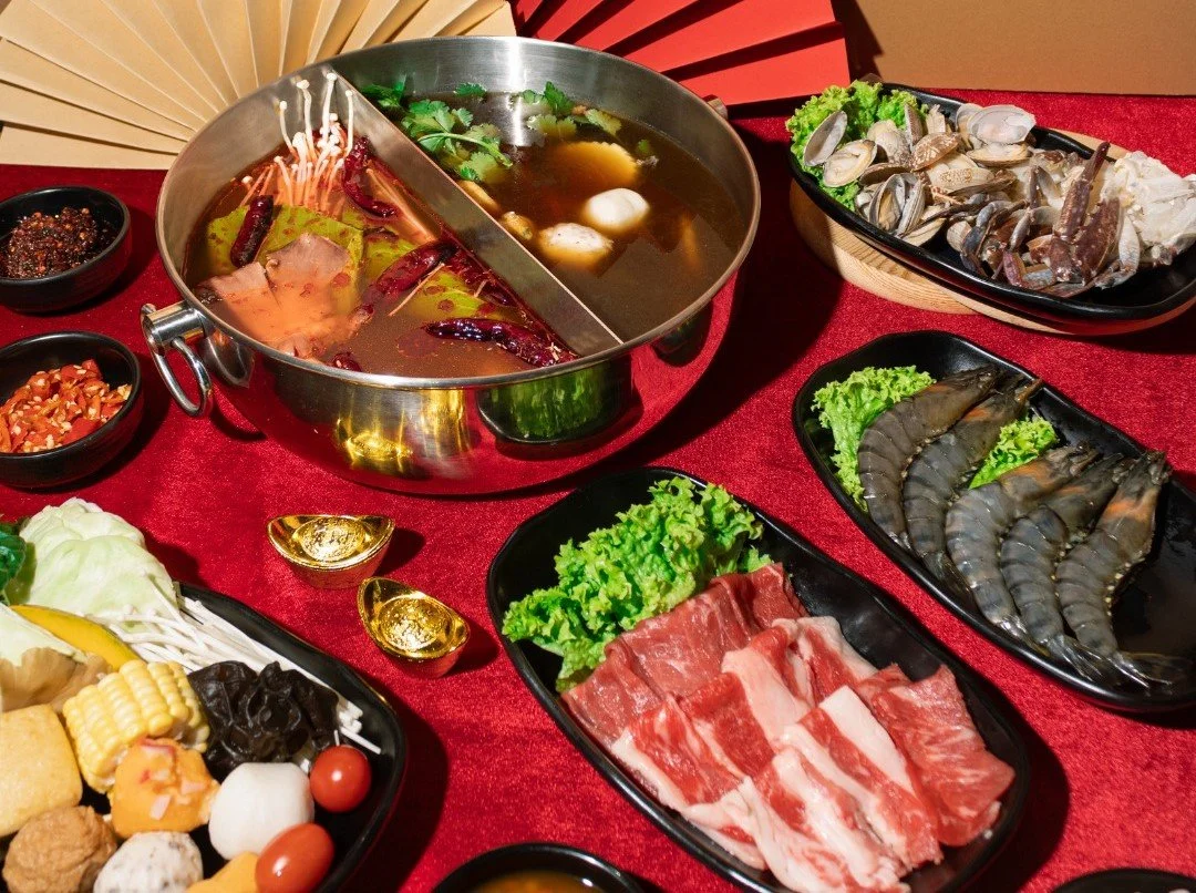 Chinese New Year Gathering Singapore Spot — SUKI SUKI HOT POT