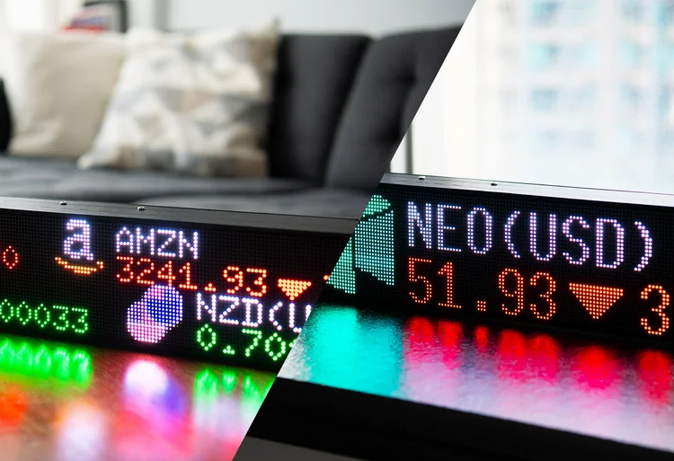 Fintic - Home LED Ticker Displays