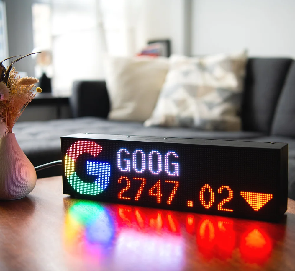 Fintic - Home LED Ticker Displays