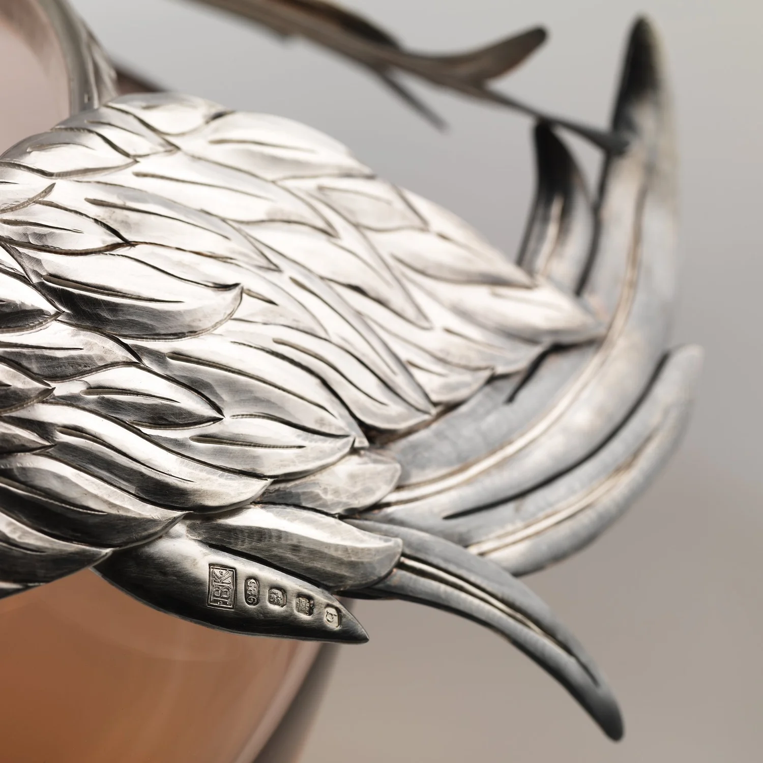 The Silver Vignette Hoop Brooch/ Hanging Decoration — Bryony Knox ...