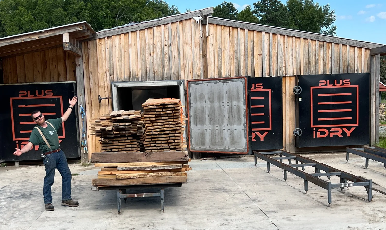 Dry & sterilize your wood in our iDRY Vacuum Kiln near Raleigh, Durham ...