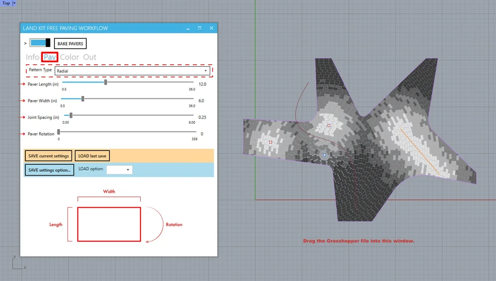 Paving Workflows — Land Kit