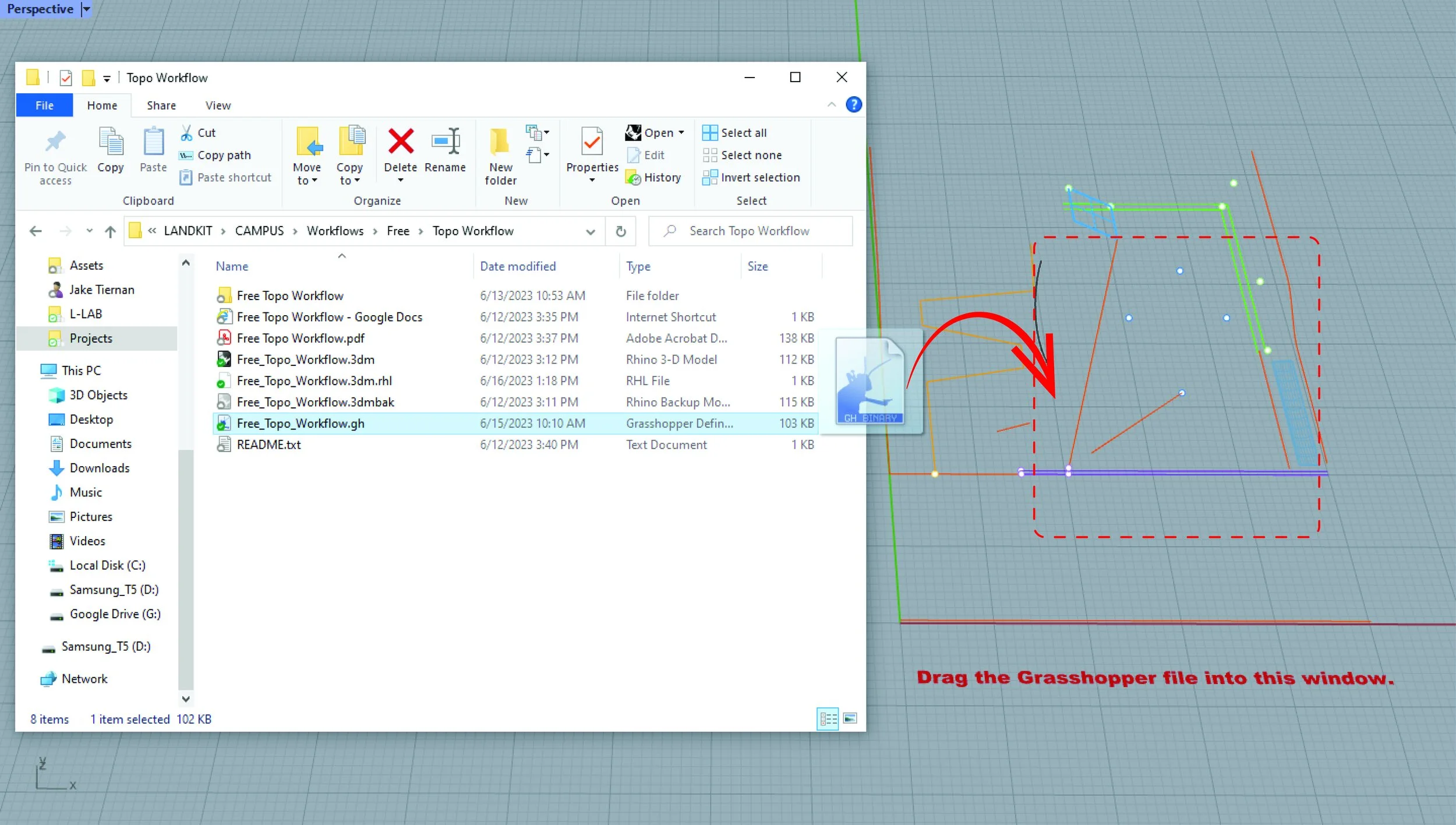 Topo Workflows — Land Kit