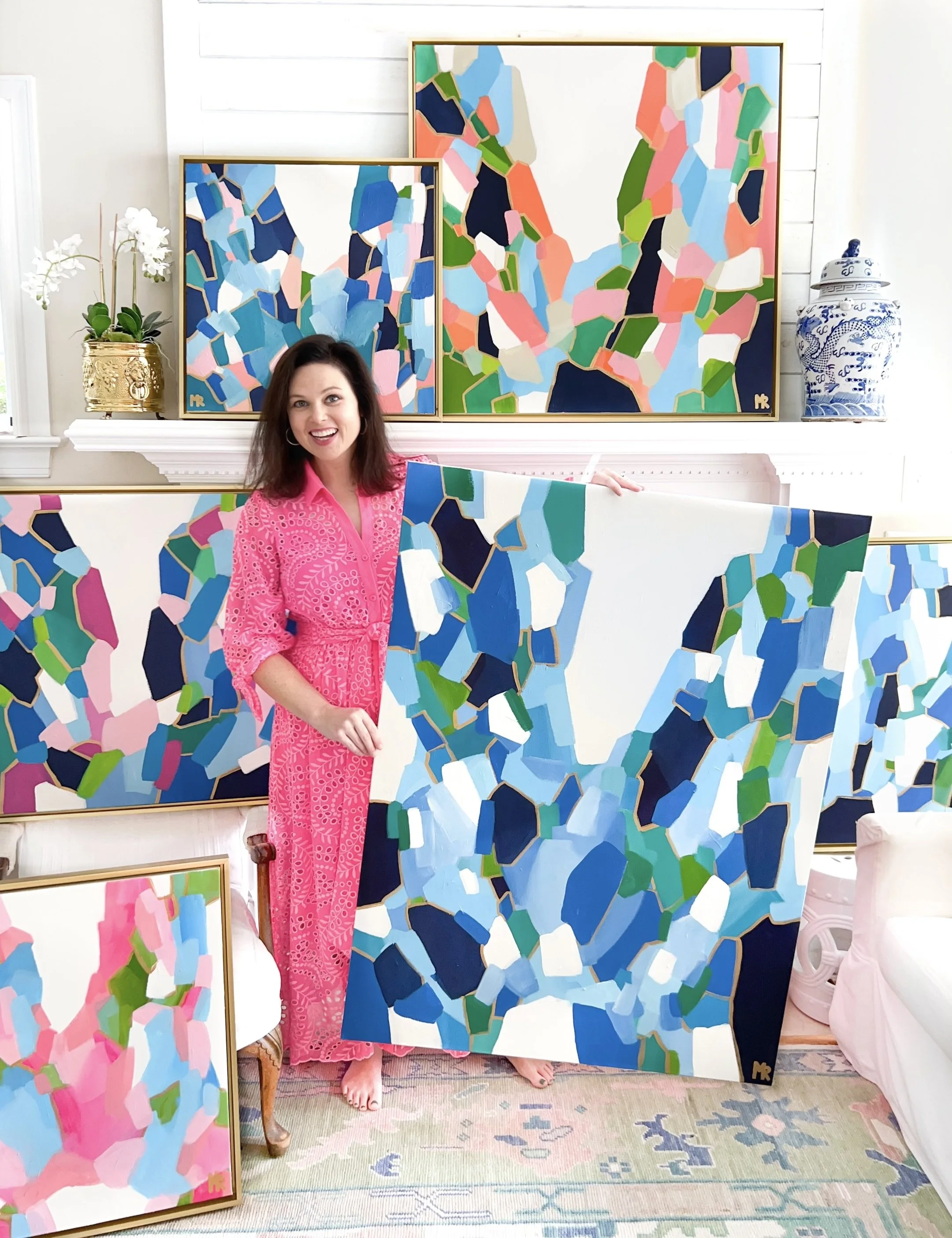 Shop original abstract art by artist Meghan Rosenthal — Meghan ...