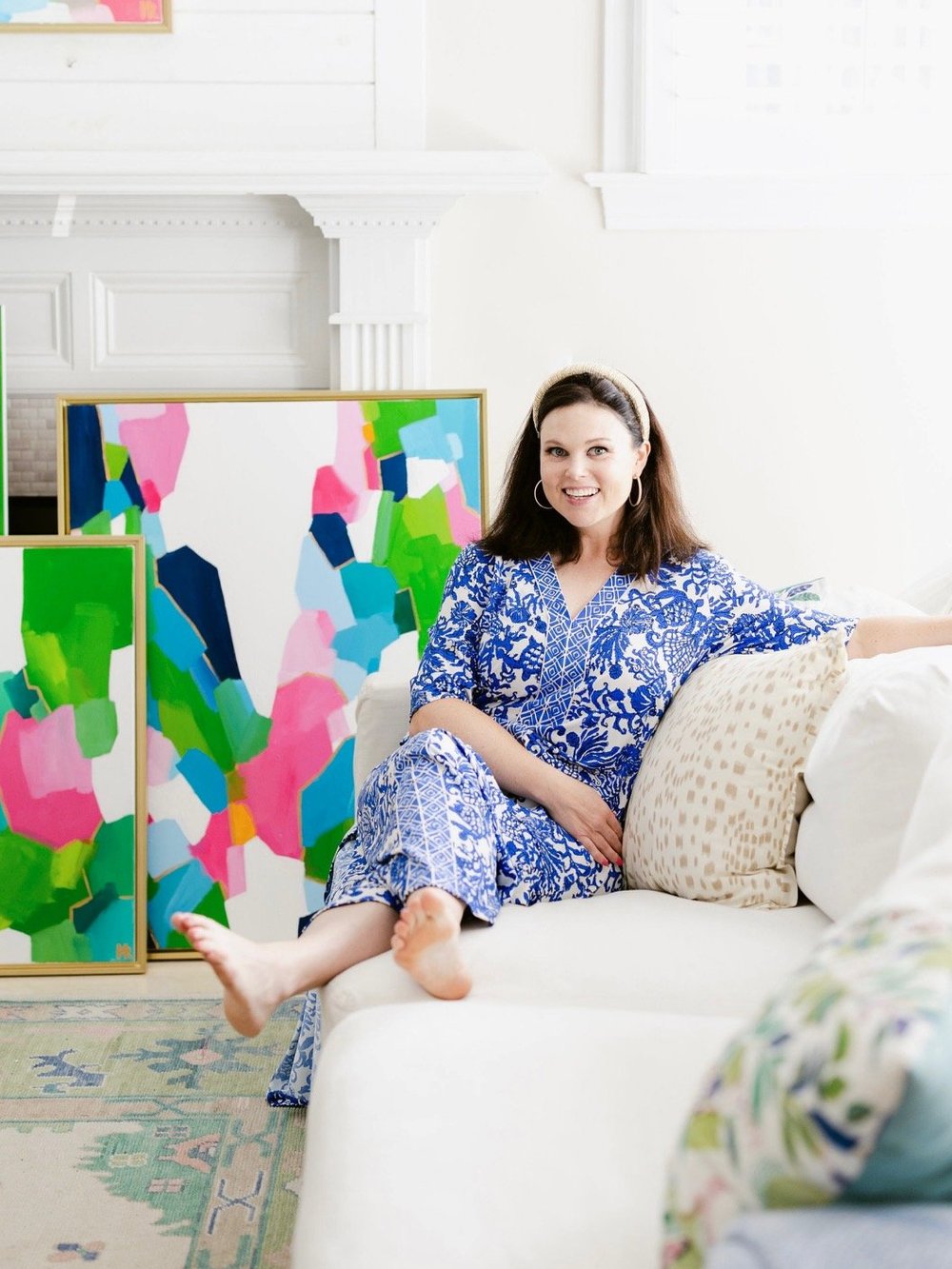 Shop original abstract art by artist Meghan Rosenthal — Meghan ...