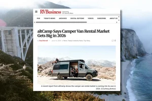 RVBusiness Features altCamp's 2026 Camper Van Report — altCamp