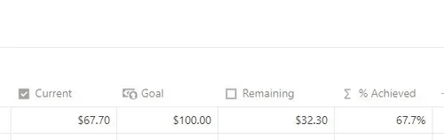 Notion: How to calculate a percentage — Gem Media