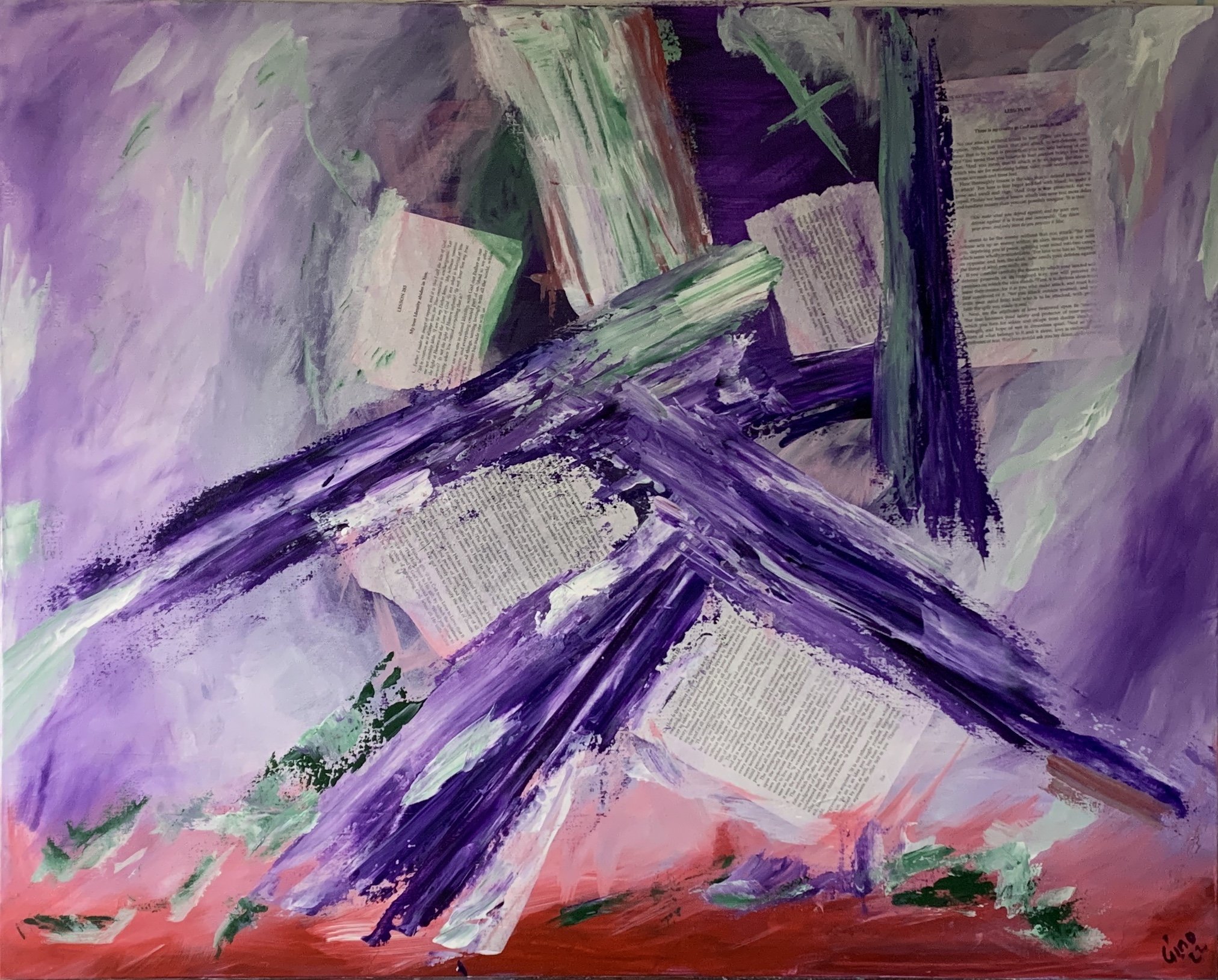 Abstract Modern Contemporary artwork original paintings for sale by ...