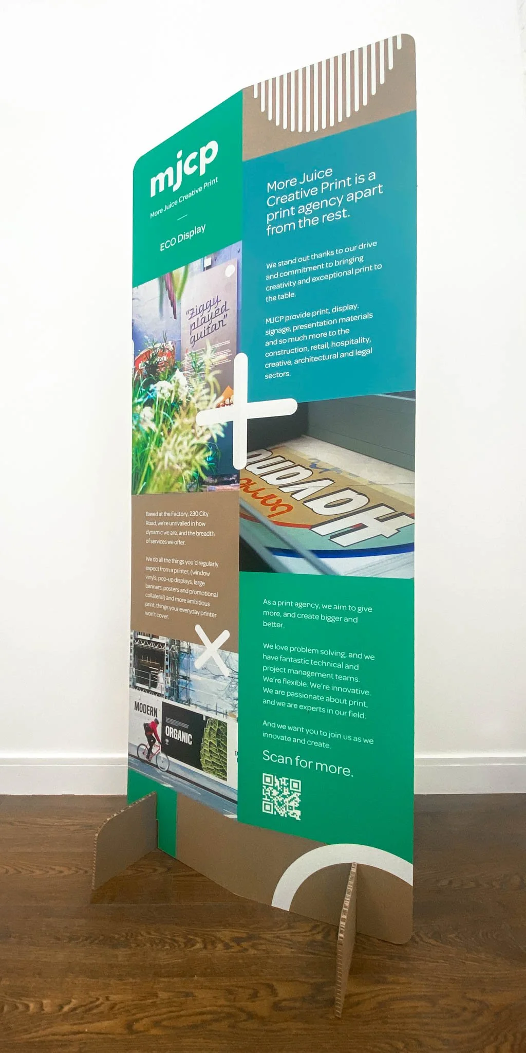 Eco Friendly Signage Solutions — More Juice Creative Print - MJCP
