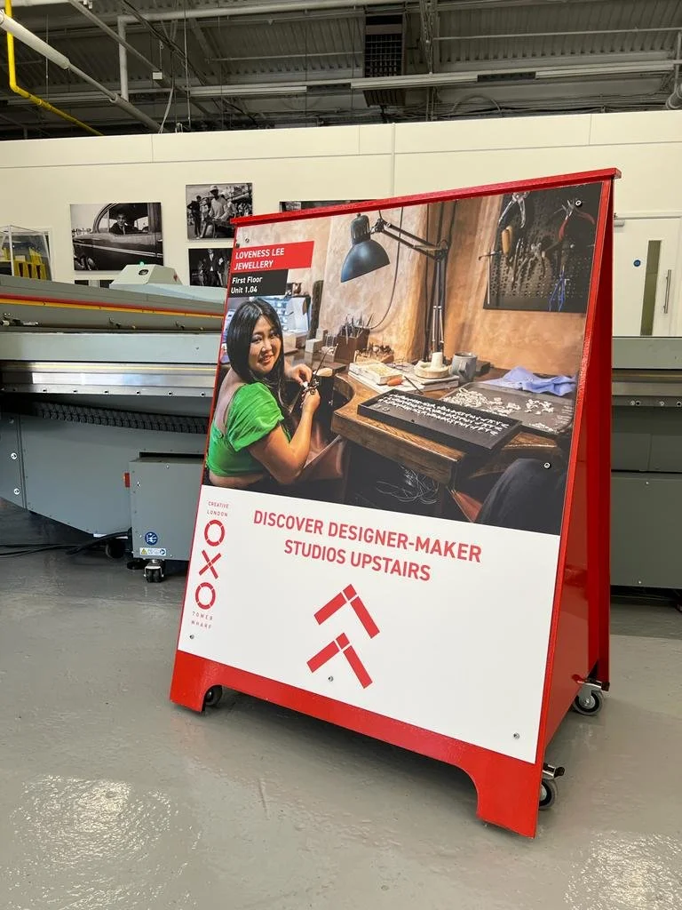 Some Classic Bespoke A-Boards from MJCP — More Juice Creative Print - MJCP