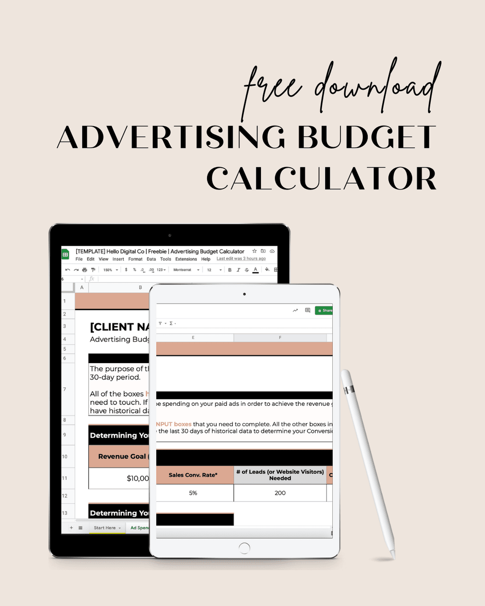 Freebies — Hello Digital Co | Growth Marketing for Ambitious Brands