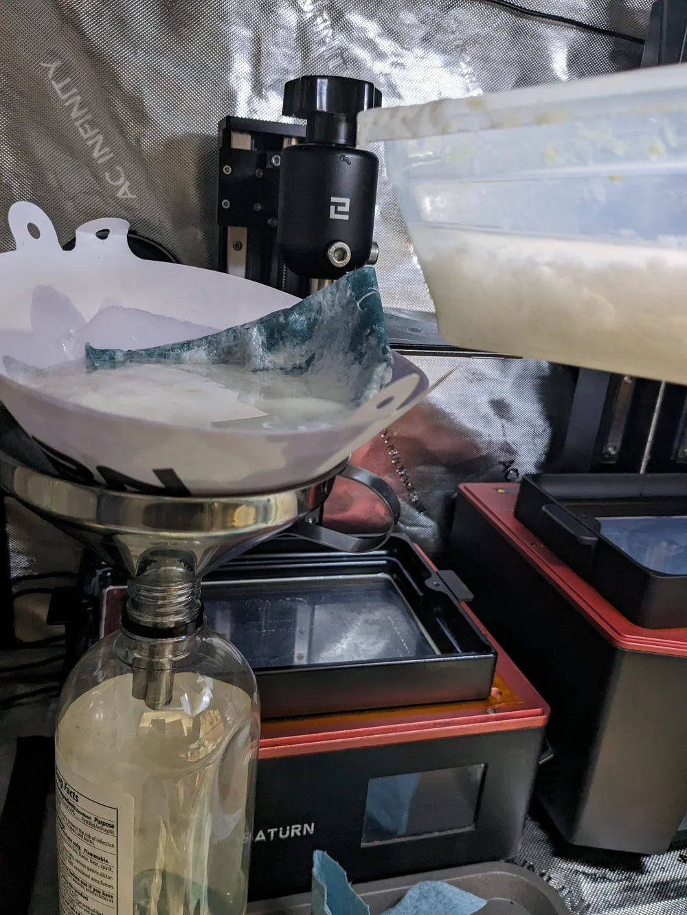Cleaning used IPA/Waste Water/Solvent — Asian Joy Collective