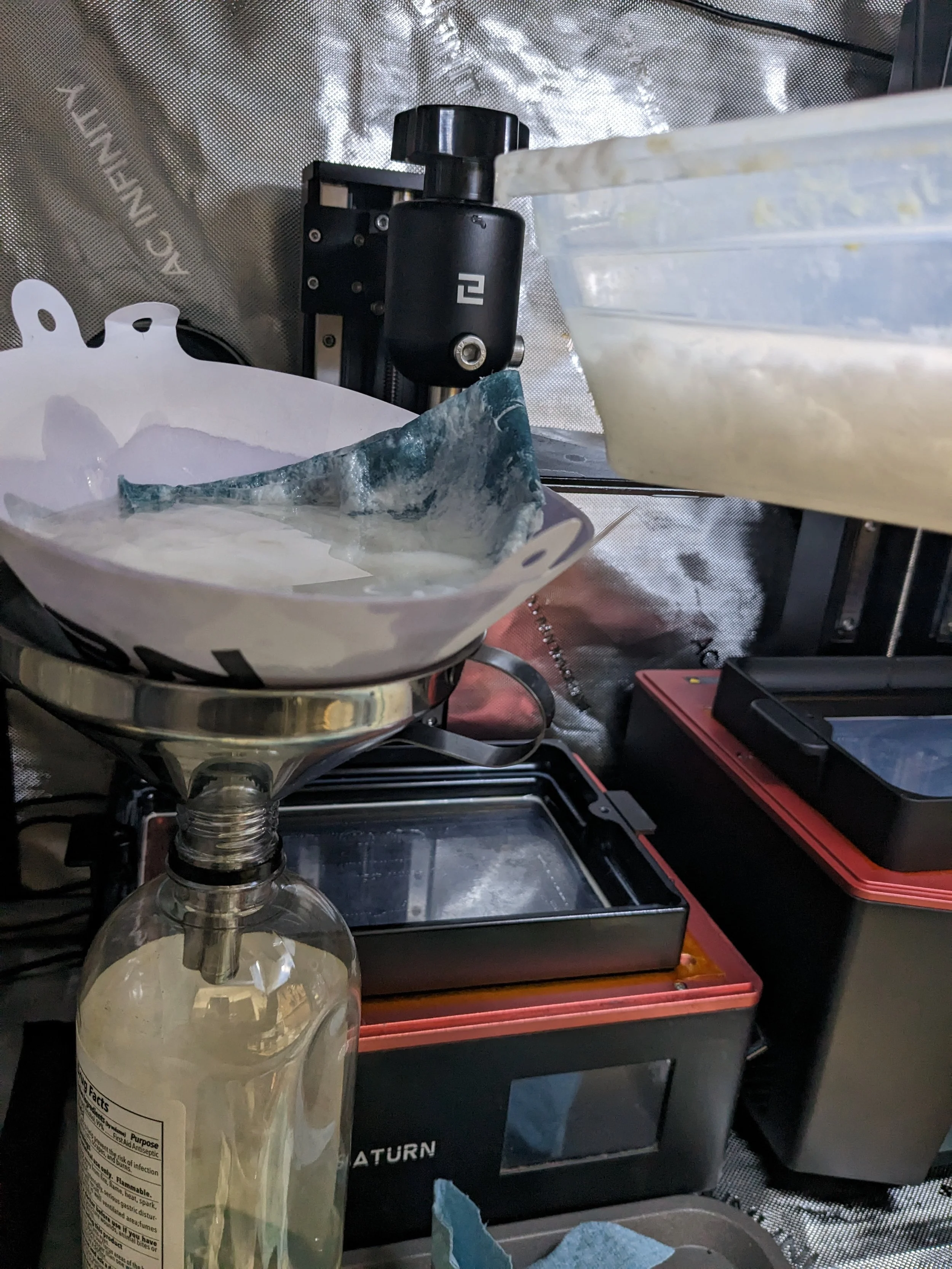 Cleaning used IPA/Waste Water/Solvent — Asian Joy Collective