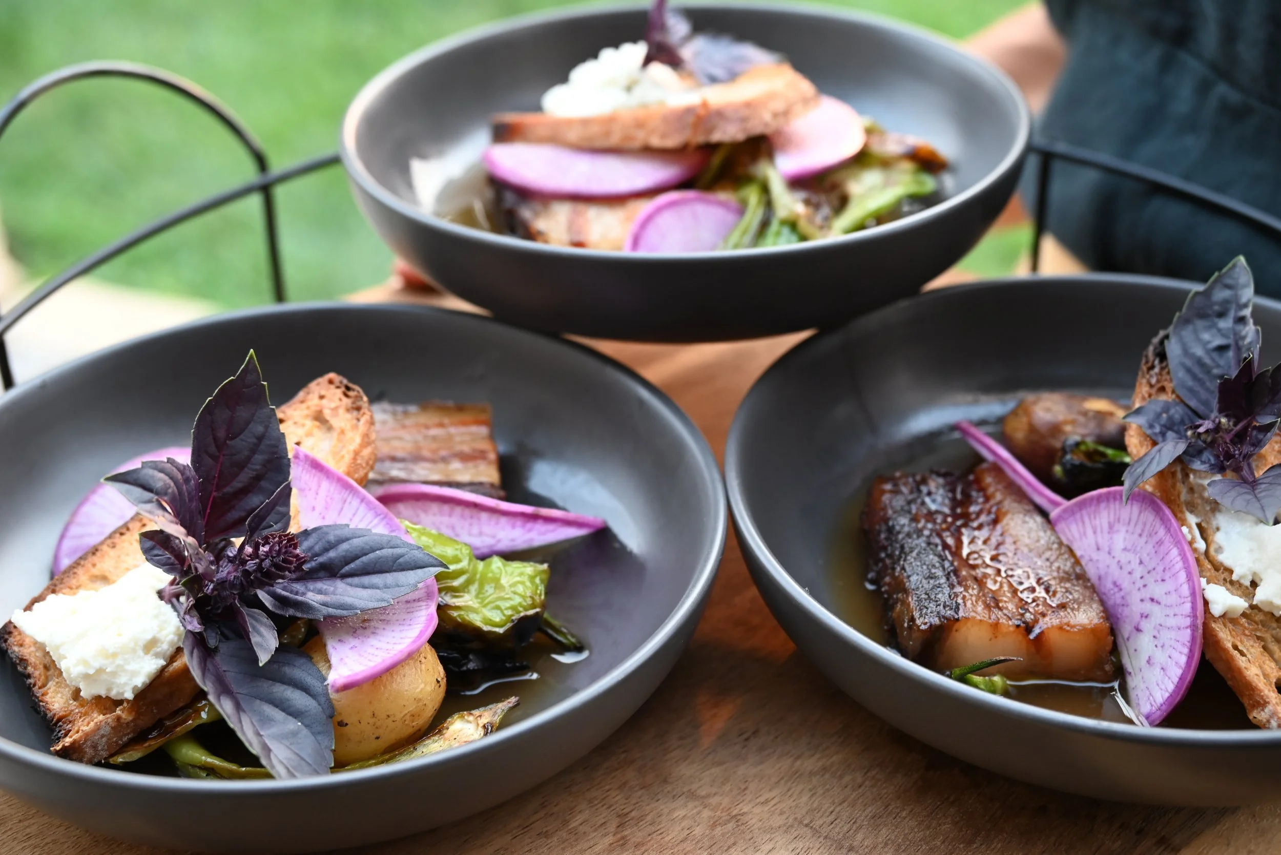 Origin Dining, Table on the Farm — Burning Barrel