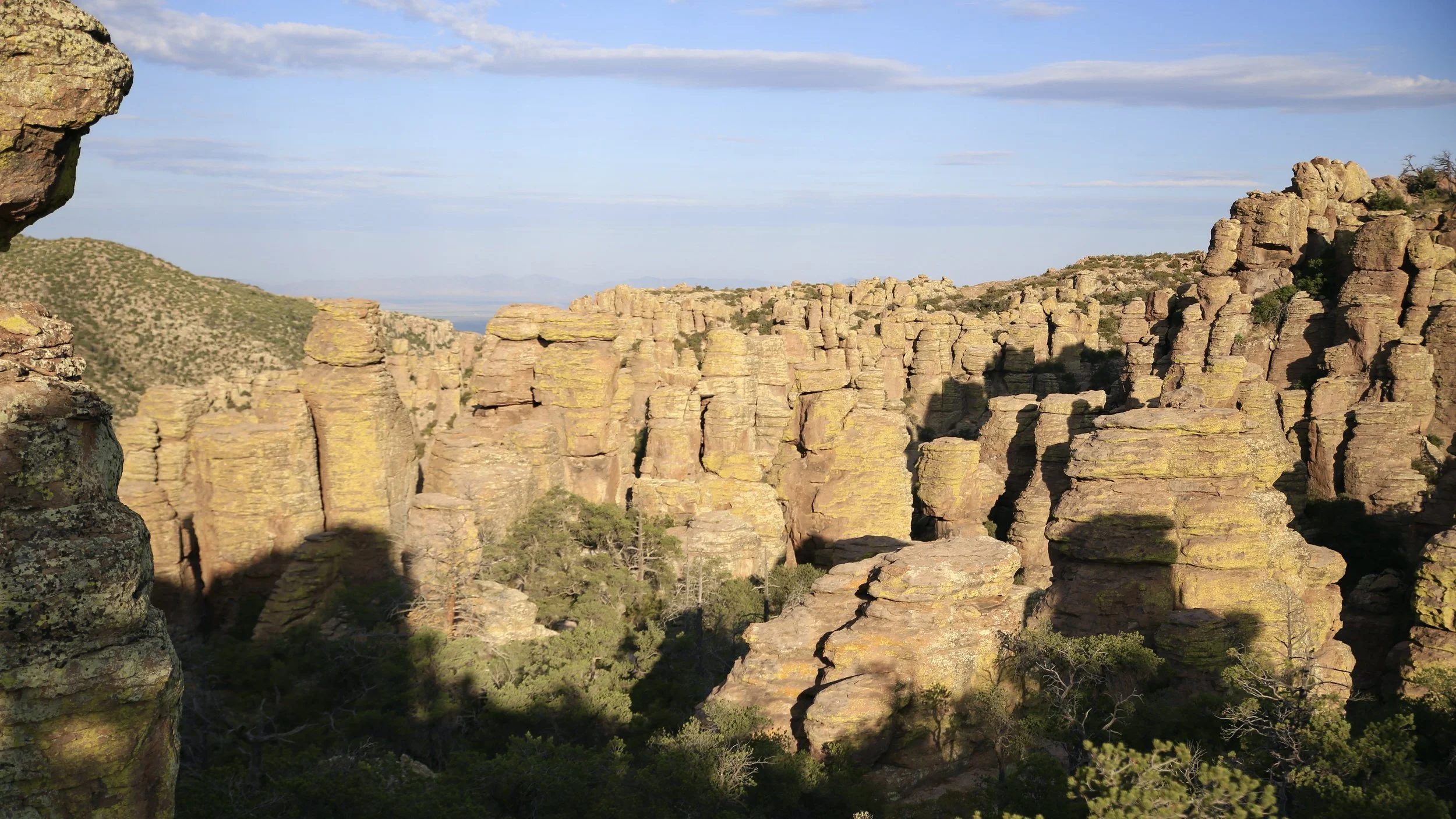 Echo Canyon Trail in Chiricahua National Monument in Arizona in the ...