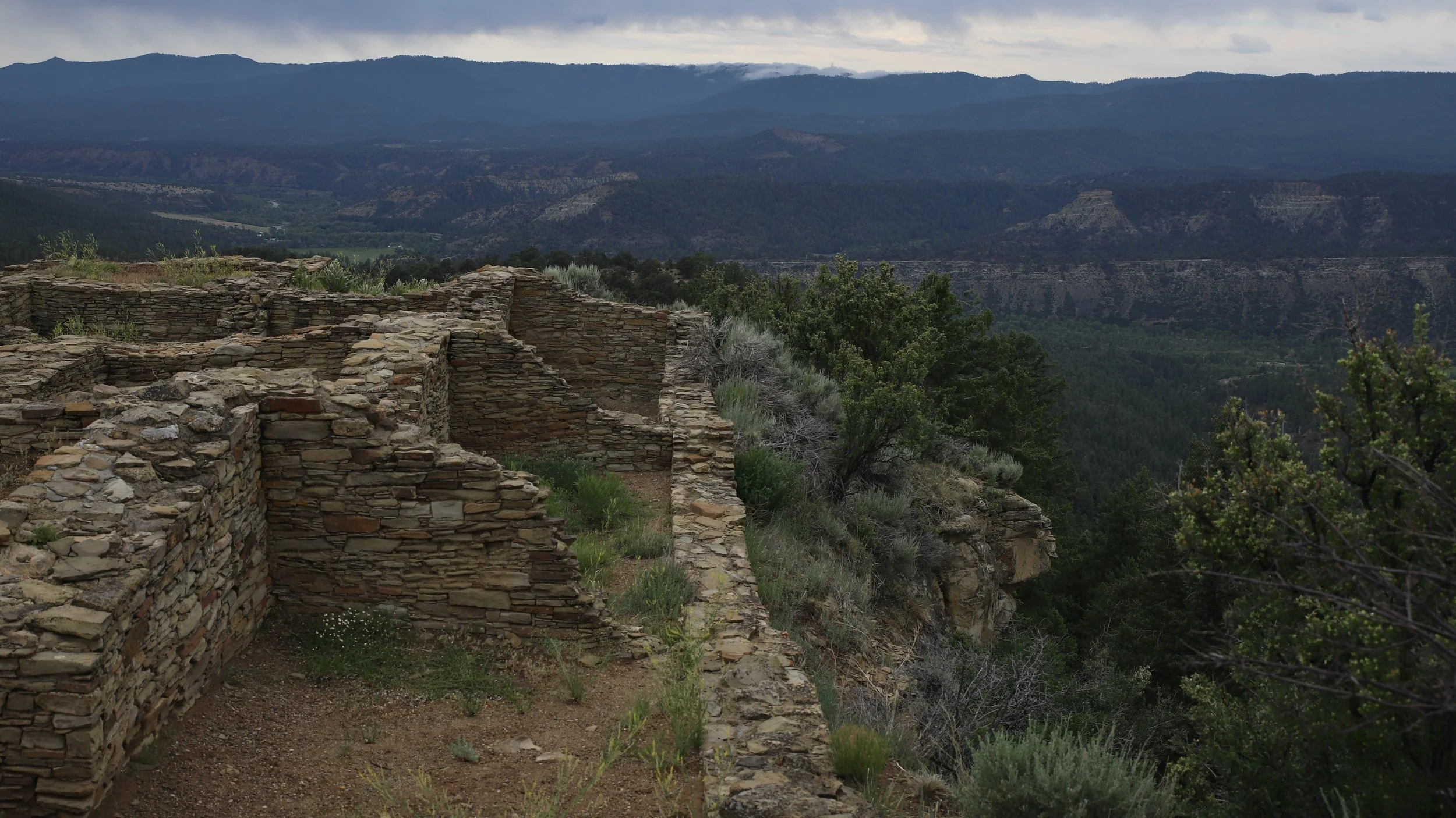 Chimney Rock National Monument Chacoan Ruins in Southern Colorado in ...