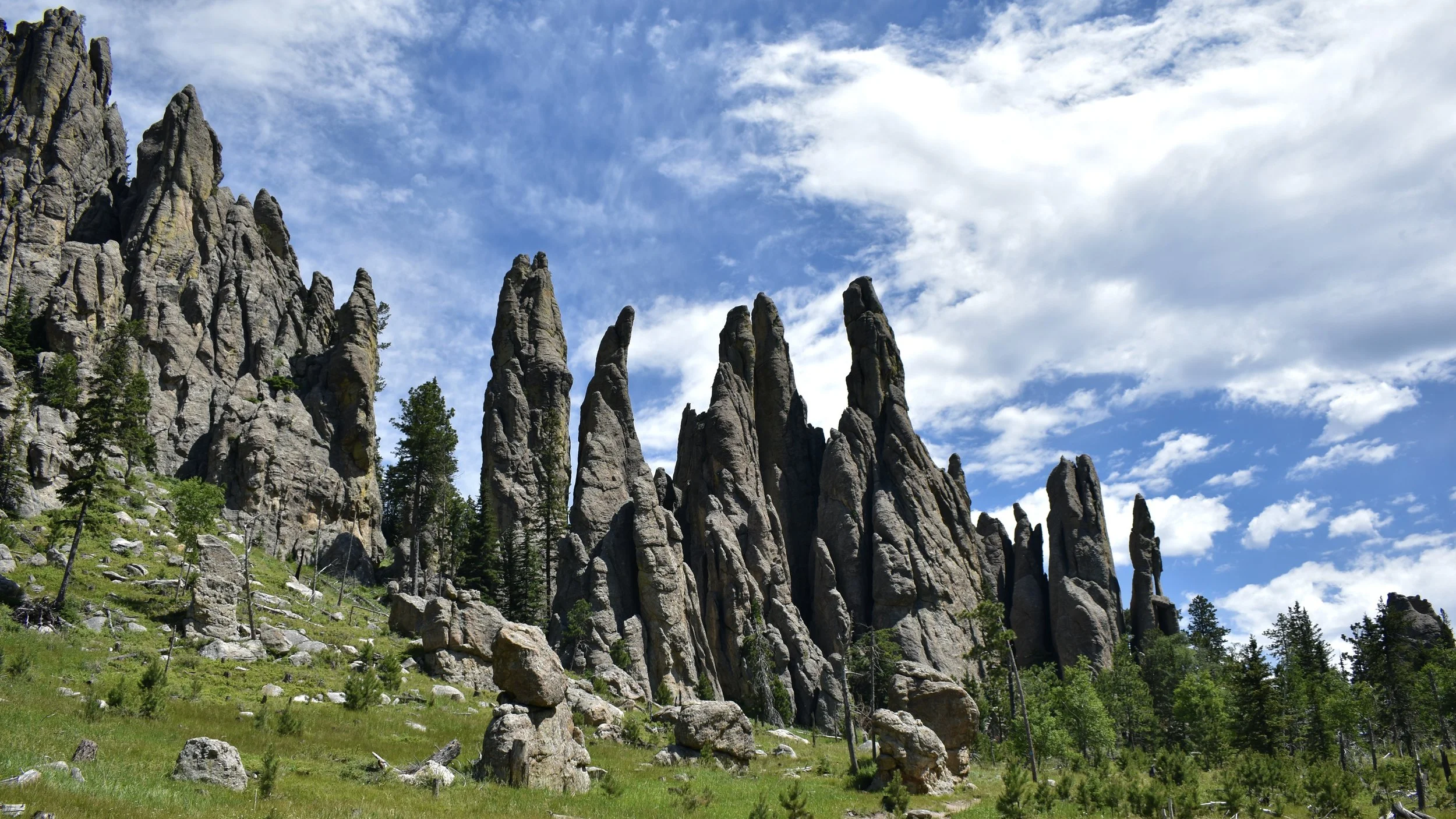 Cathedral Spires Hike in Custer State Park in the Black Hills of South ...