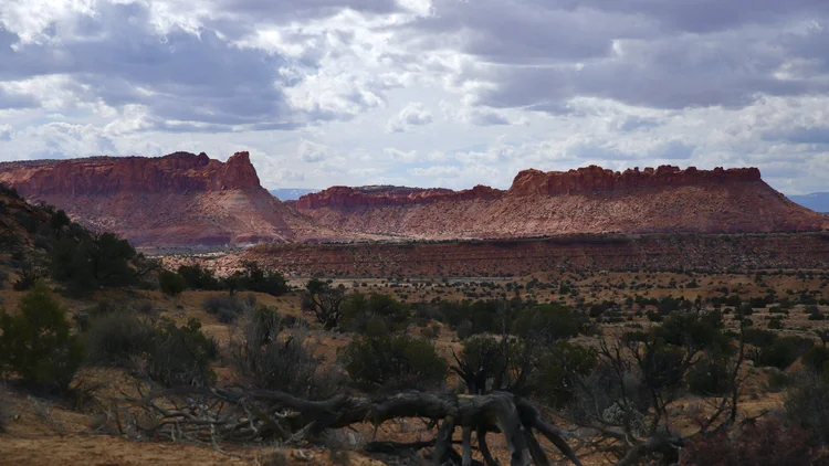Wolverine Loop Road in Grand Staircase-Escalante National Monument in ...