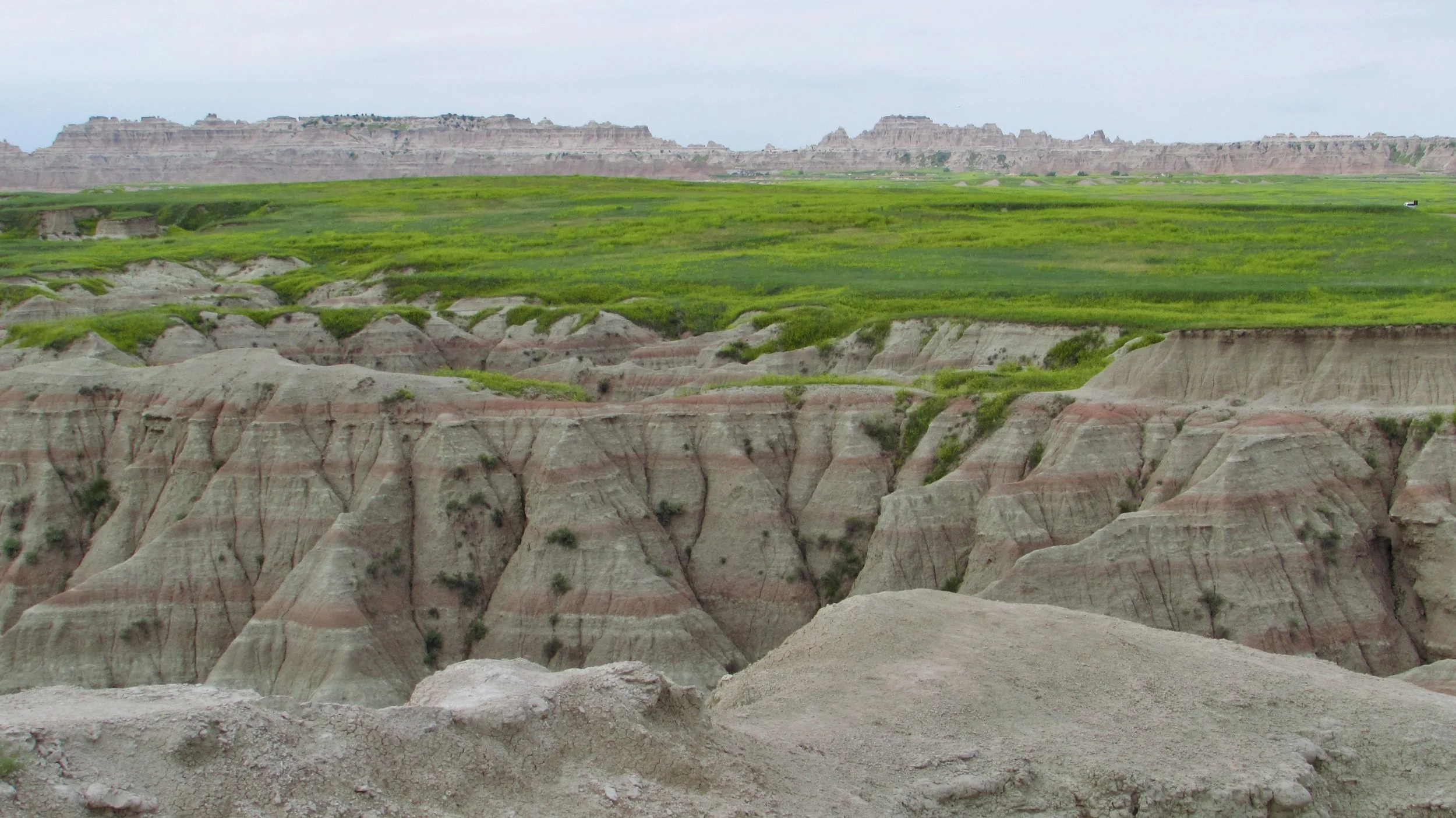 Badlands Loop & Sage Creek Rim Roads at Badlands National Park in South ...