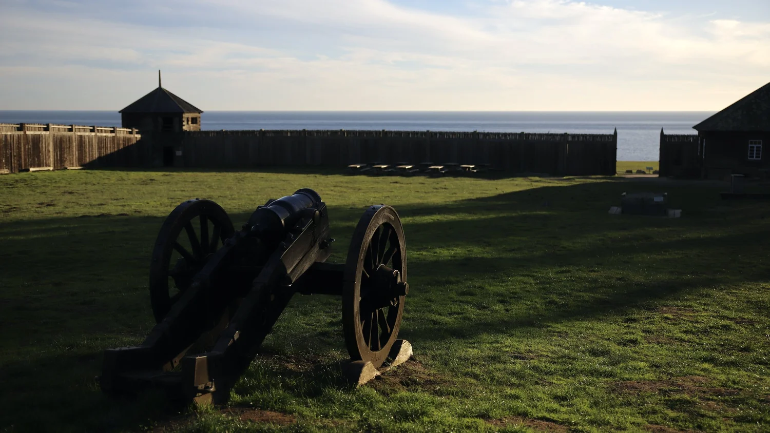 Fort Ross State Historic Park on California's Pacific Coast Highway ...