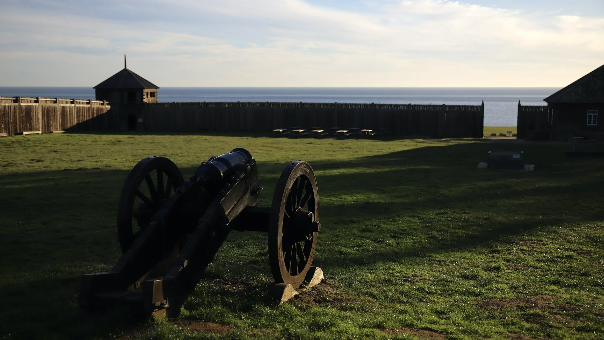 Fort Ross State Historic Park on California's Pacific Coast Highway ...