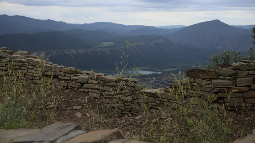 Chimney Rock National Monument Chacoan Ruins in Southern Colorado in ...
